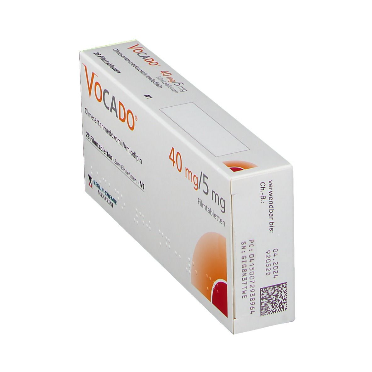 Vocado® 40 mg/5 mg 28 St mit dem E-Rezept kaufen - Shop Apotheke