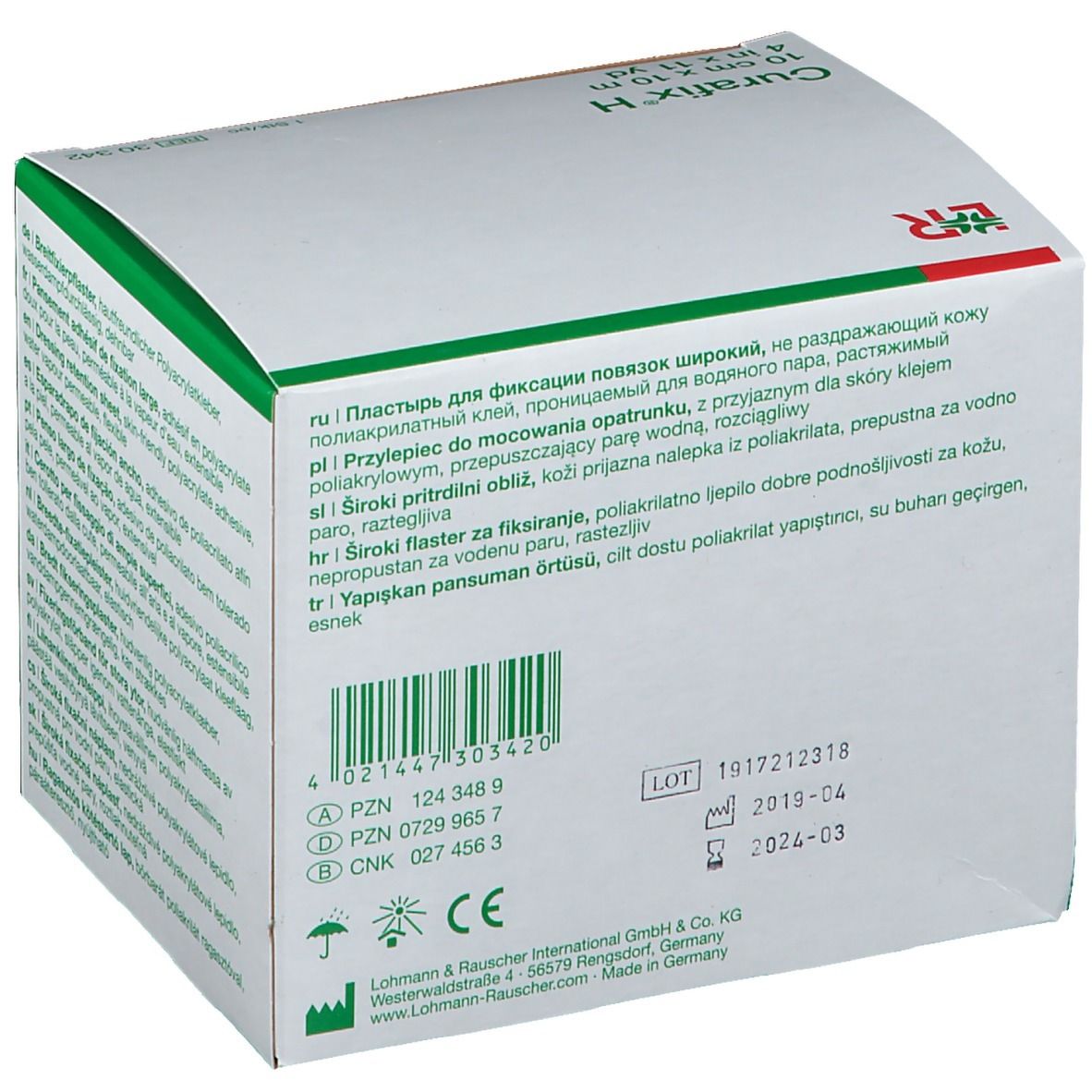 Curafix® H 10 cm x 10 m 1 St - shop-apotheke.at