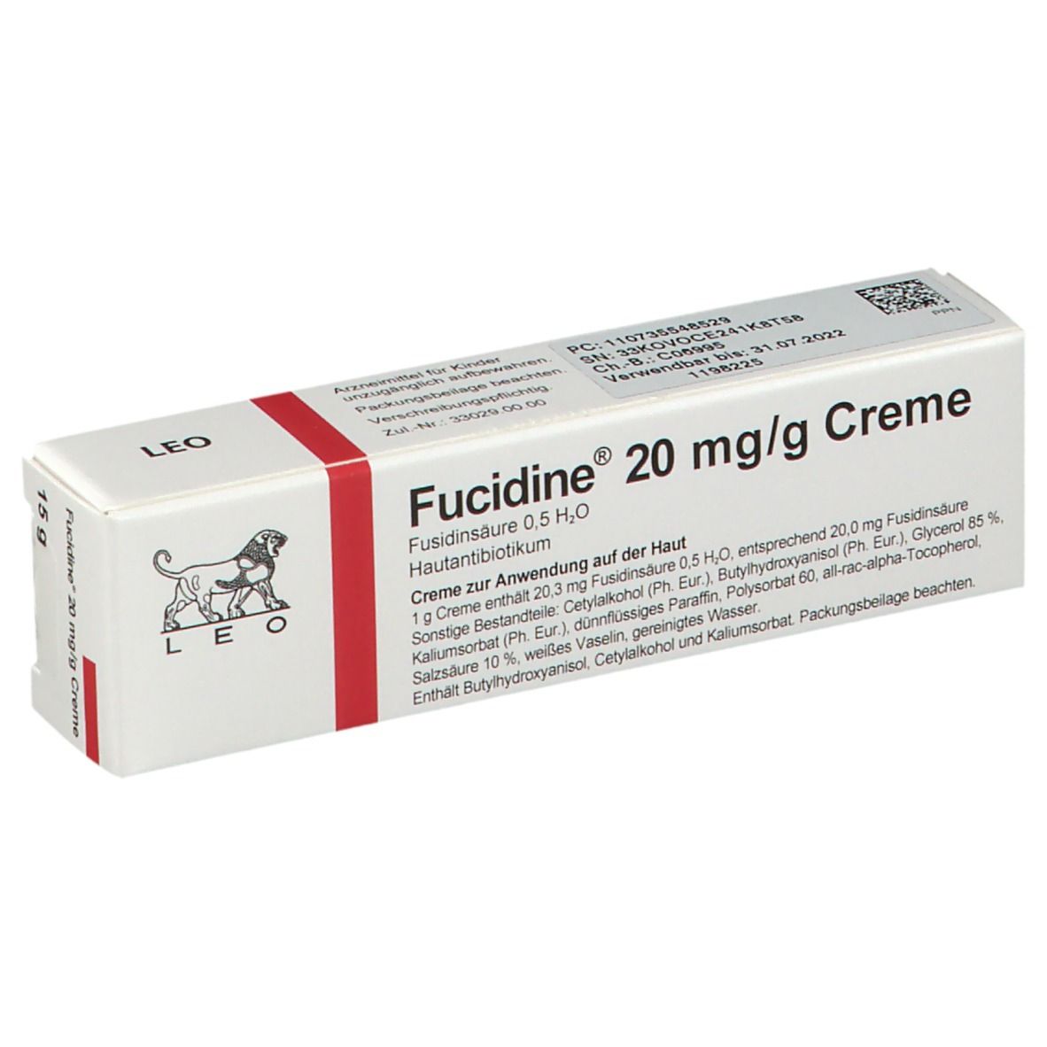 Fucidine Creme 15 g mit dem E-Rezept kaufen - Shop Apotheke