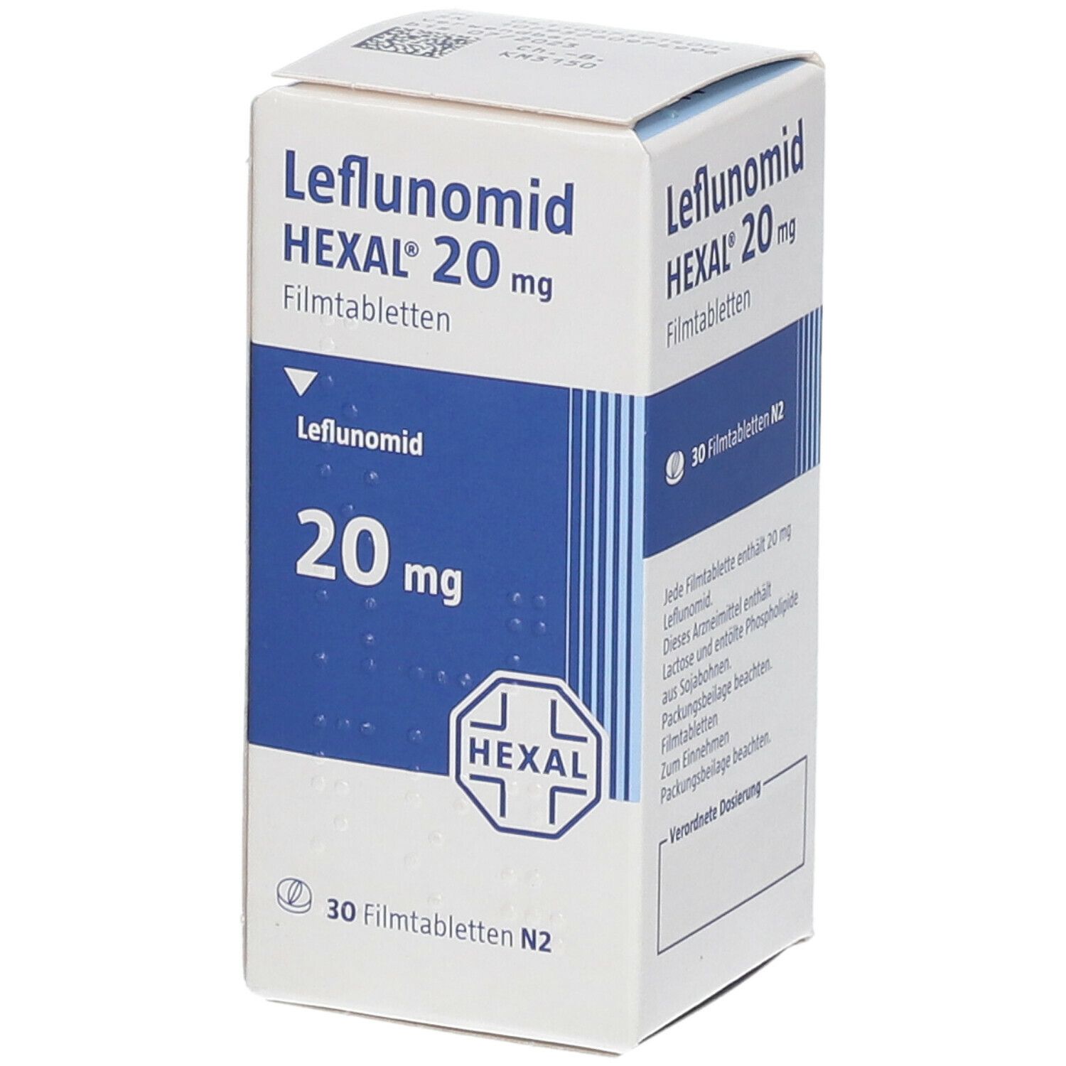 Leflunomid HEXAL® 20 mg 30 St mit dem E-Rezept kaufen - Shop Apotheke