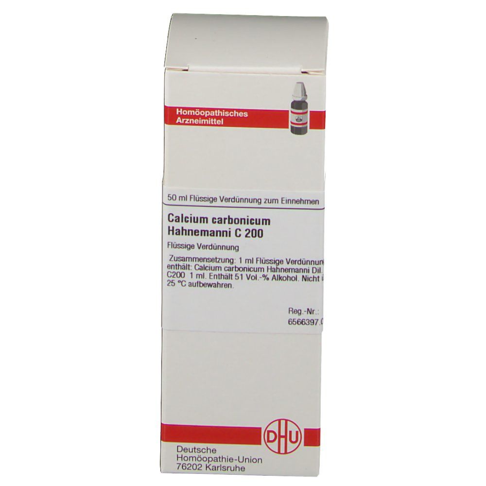 DHU Calcium Carbonicum Hahnemanni C200 50 ml - Shop Apotheke