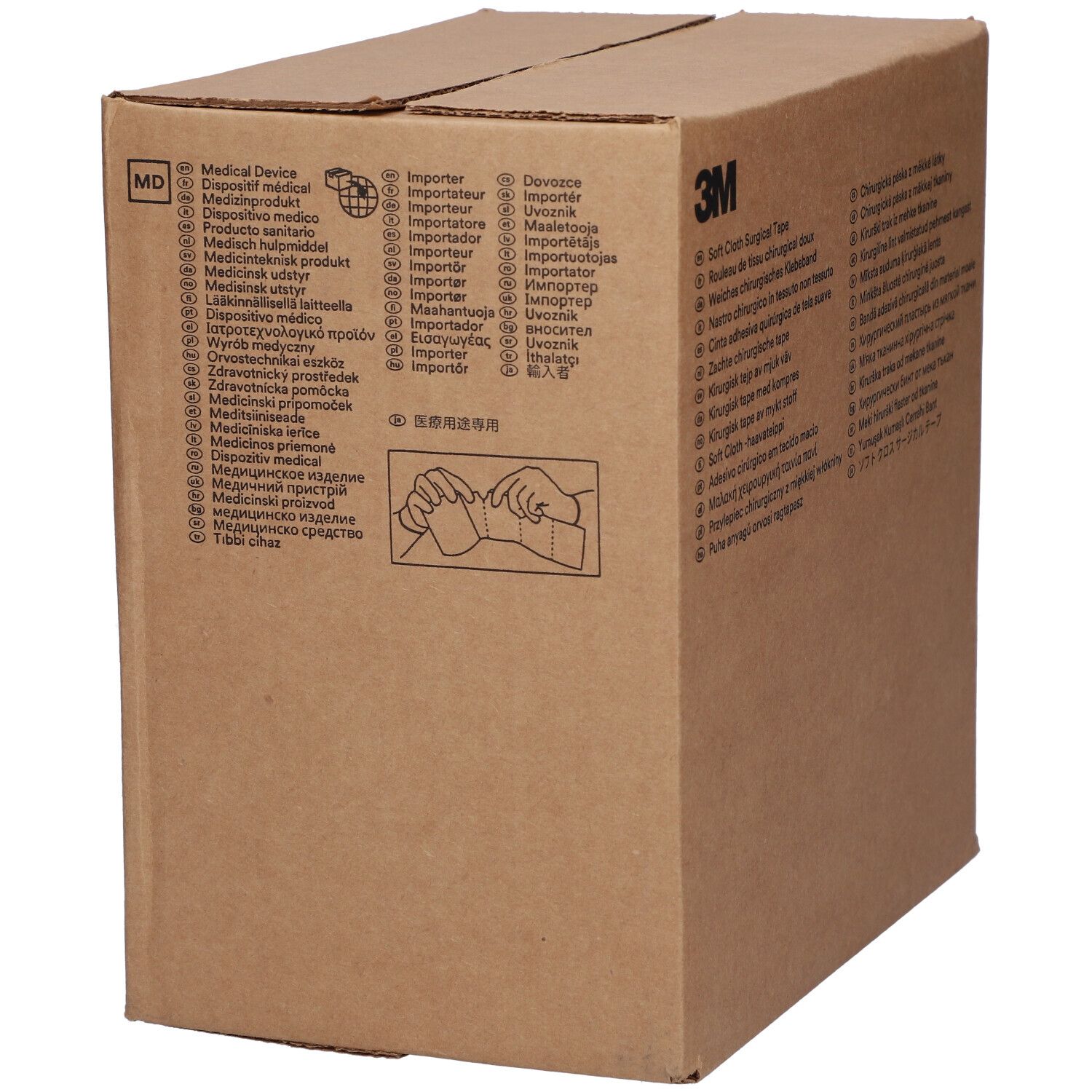 3M Medipore Vliesverband vollflächig 10 cm x 9,1 m 12 St - shop-apotheke.at
