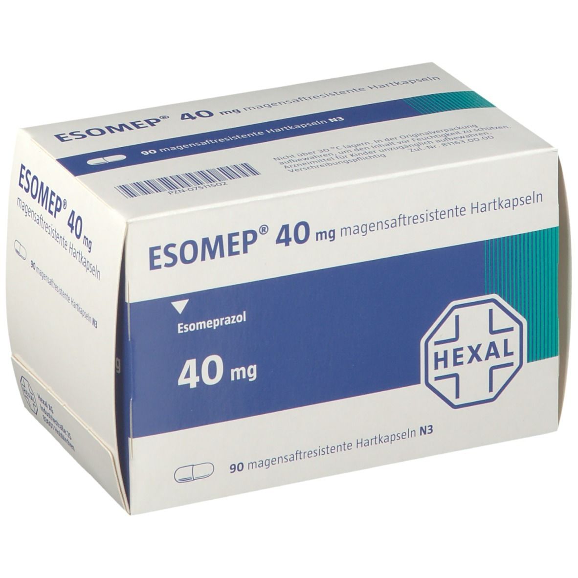 ESOMEP® 40 mg 90 St mit dem E-Rezept kaufen - Shop Apotheke