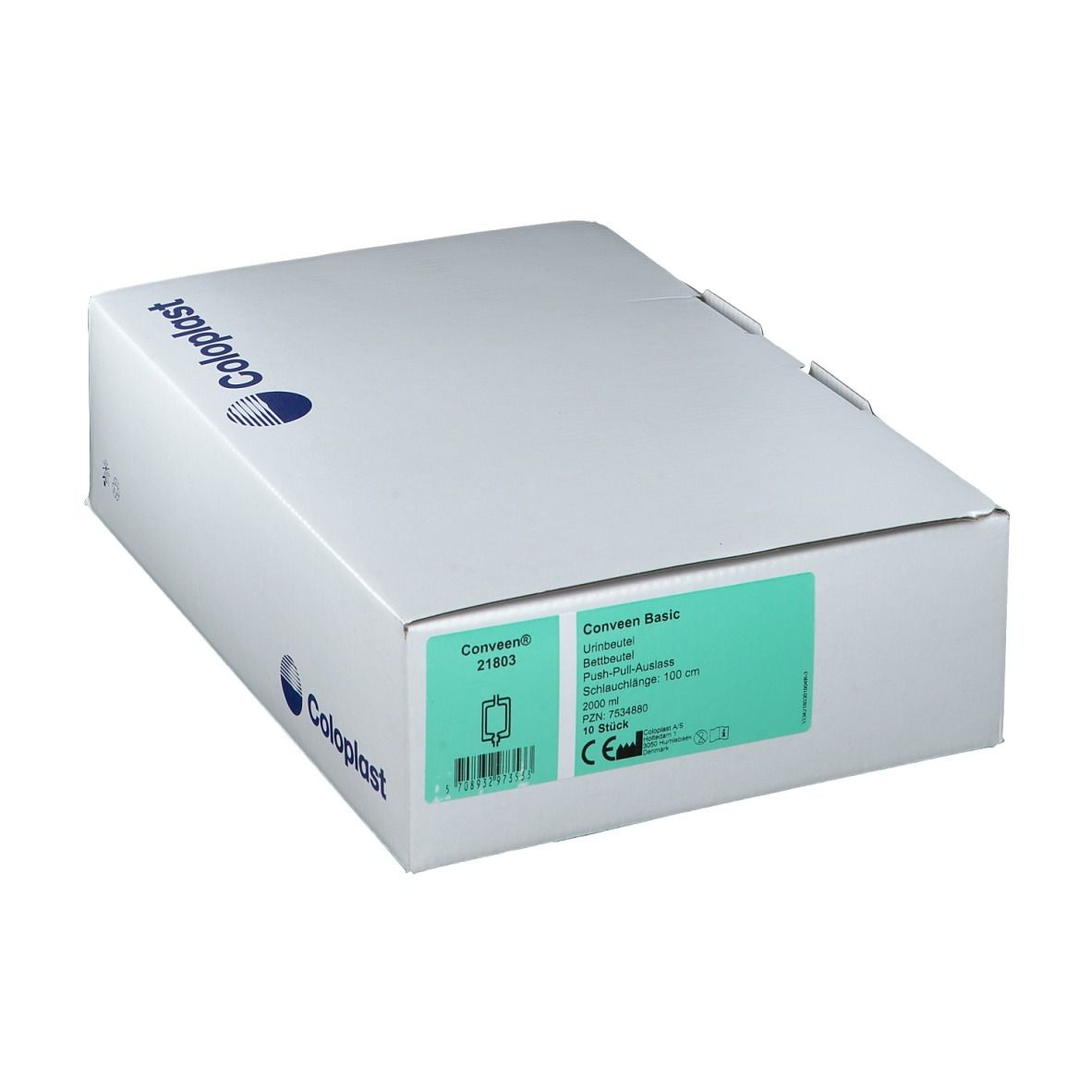 CONVEEN® Basic Nachtbeutel 2 Liter 100 cm Schlauch 10 St - Shop Apotheke