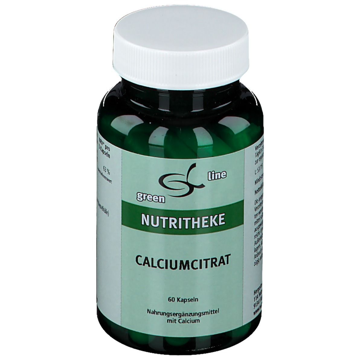 green line NUTRITHEKE Calciumcitrat 60 St - Shop Apotheke