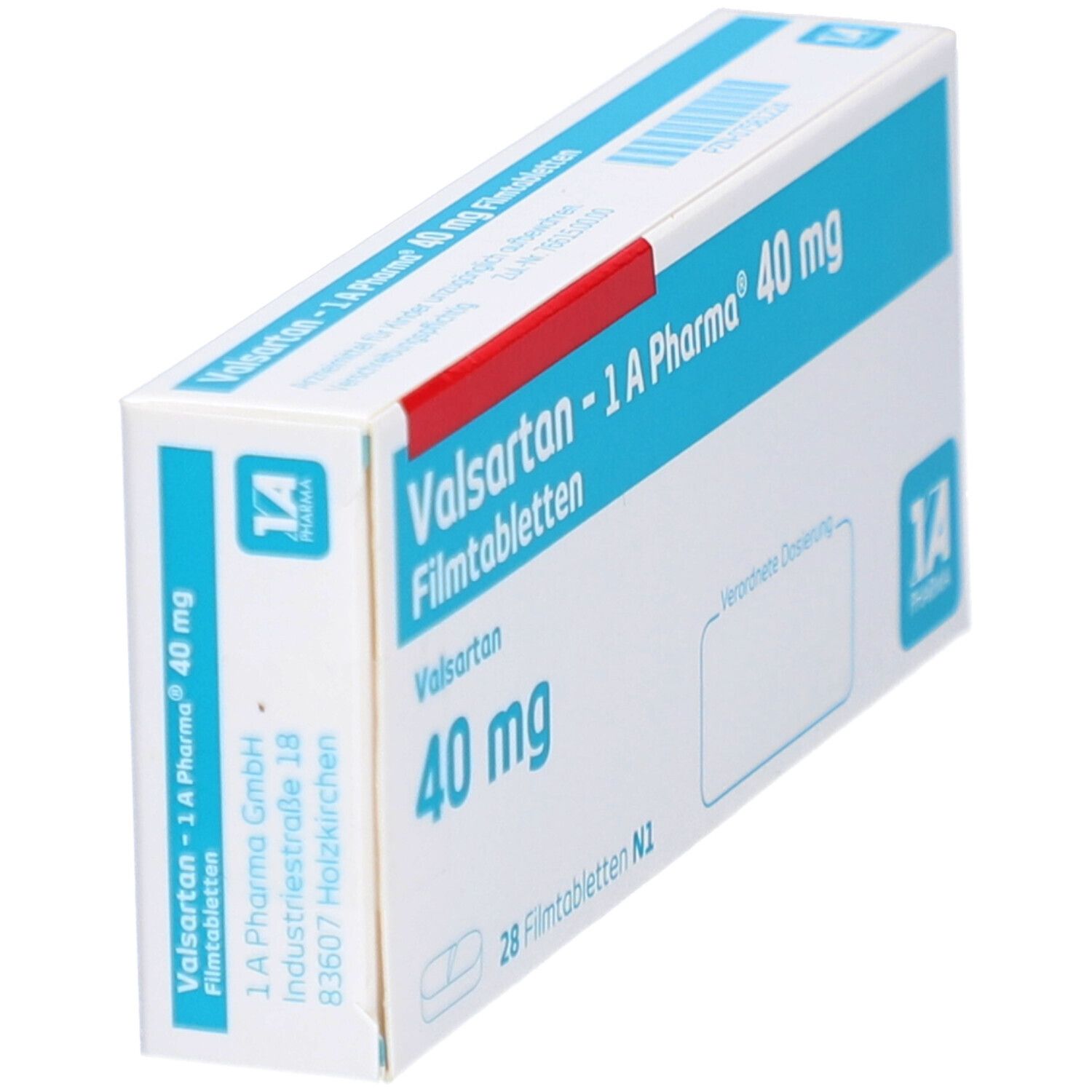 Valsartan 1A Pharma® 40Mg 28 St mit dem E-Rezept kaufen - Shop Apotheke