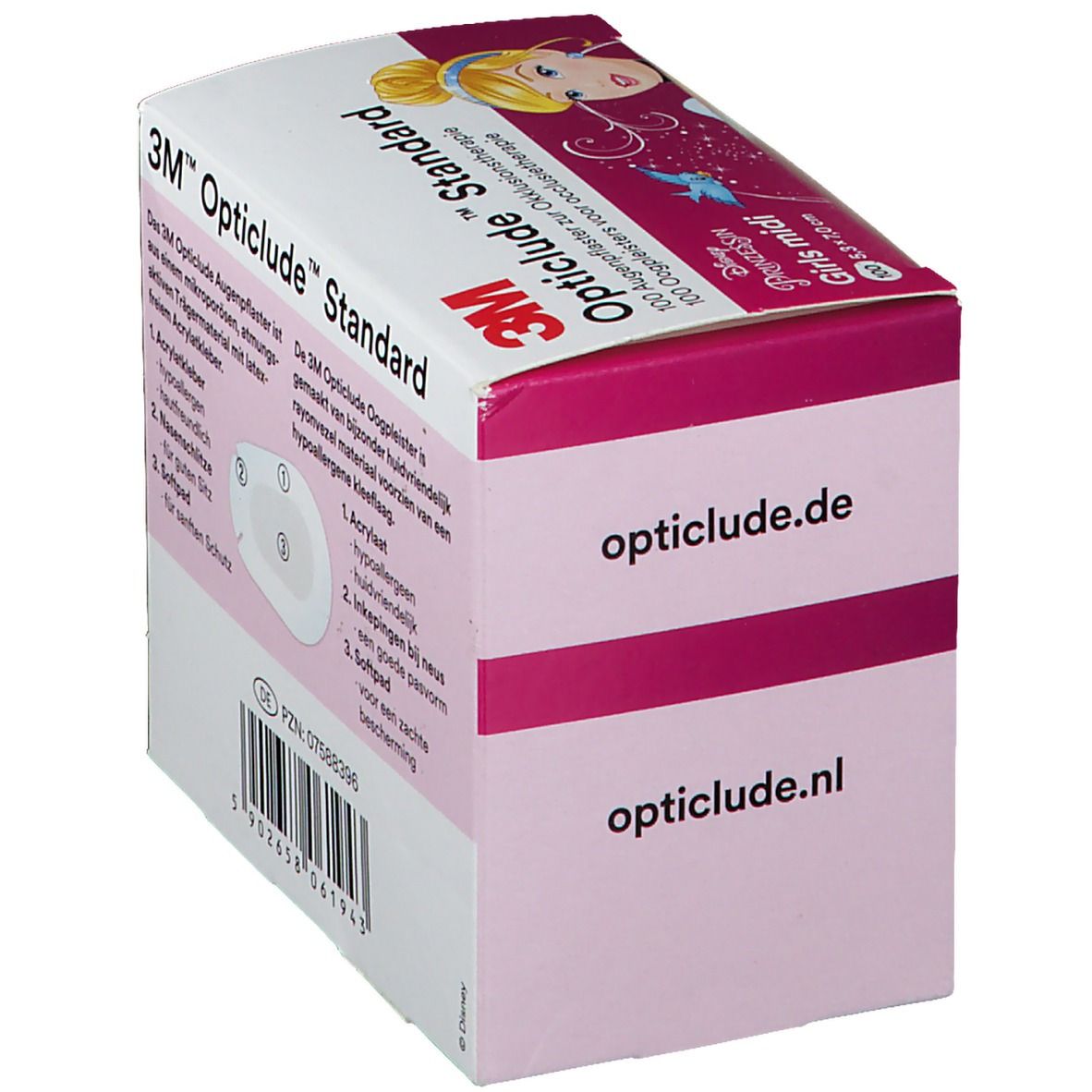 3M Opticlude Augenpflaster Disney Prinzessinen Midi 100 St - Shop Apotheke
