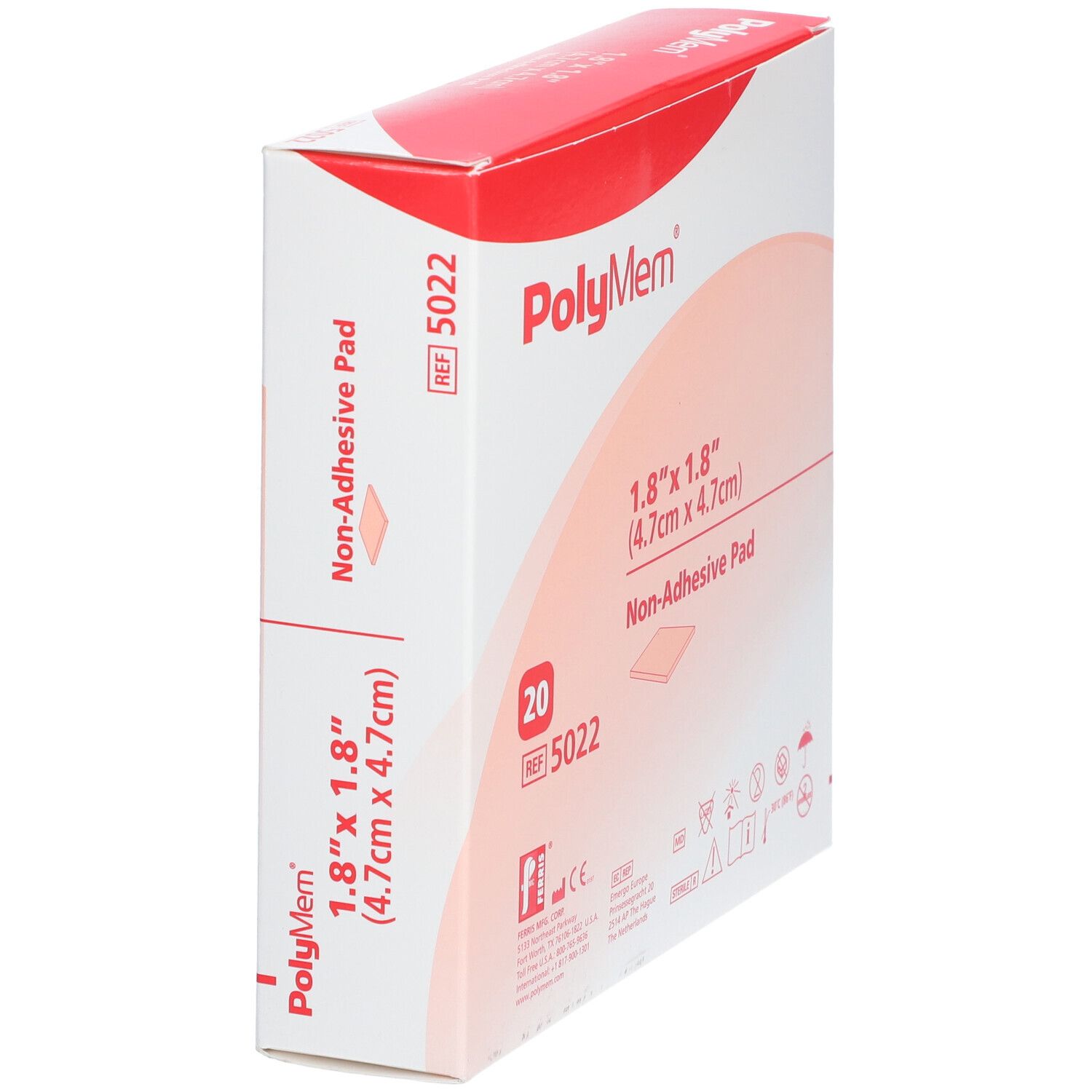 POLYMEM WUND PAD 5X5CM 20 St - Shop Apotheke