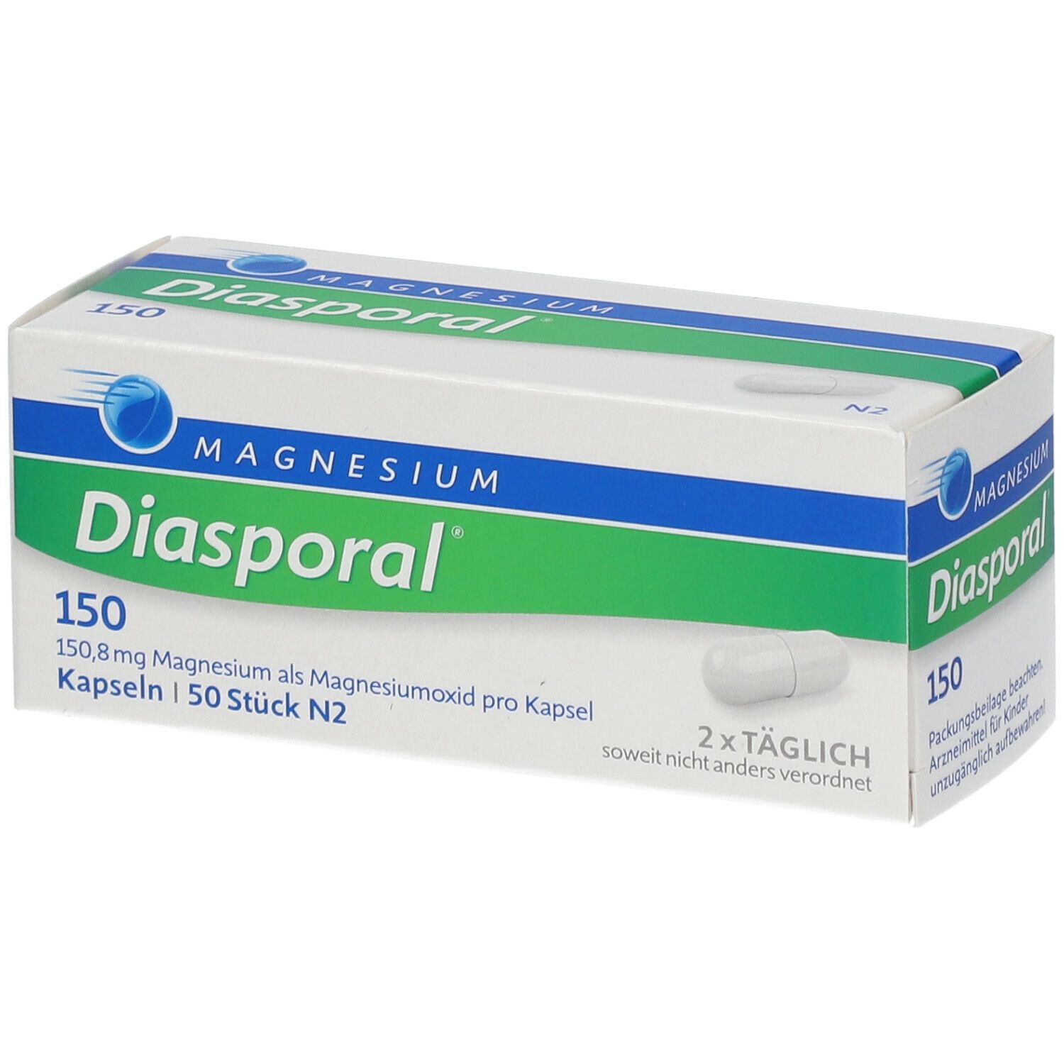 Magnesium-Diasporal® 150, Kapseln 50 St - shop-apotheke.com