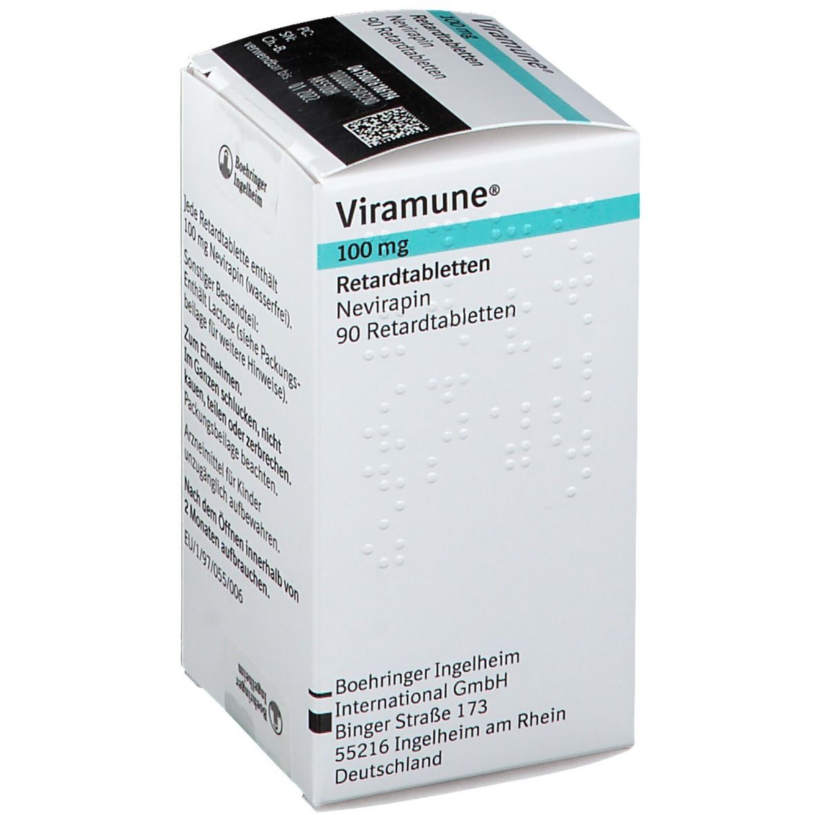 Viramune® 100 mg 90 St mit dem E-Rezept kaufen - Shop Apotheke