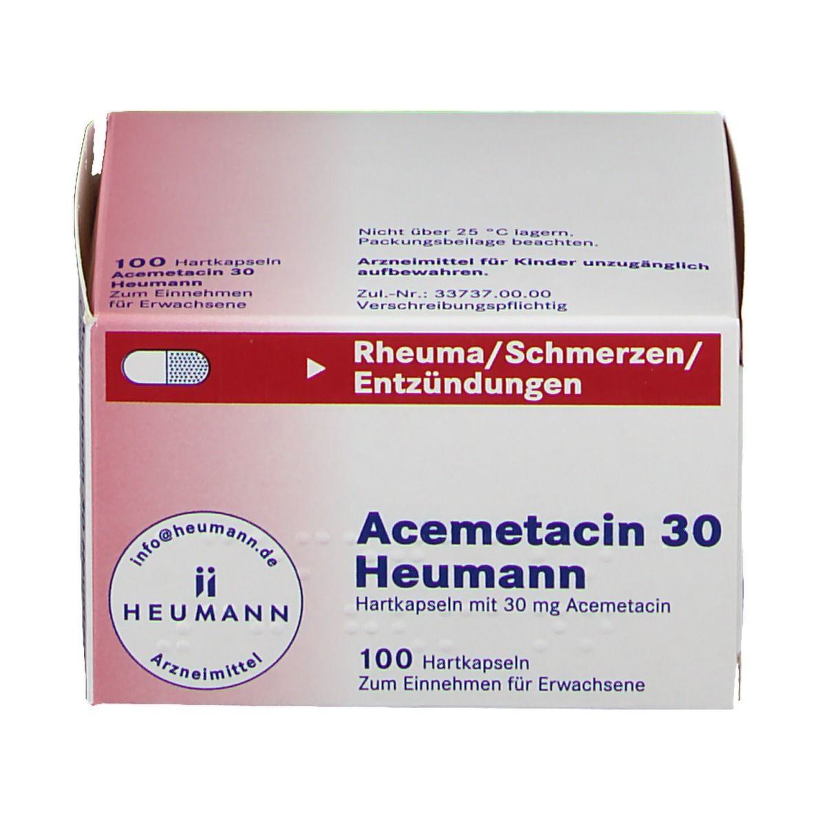 Acemetacin 30 Heumann 100 St mit dem E-Rezept kaufen - Shop Apotheke