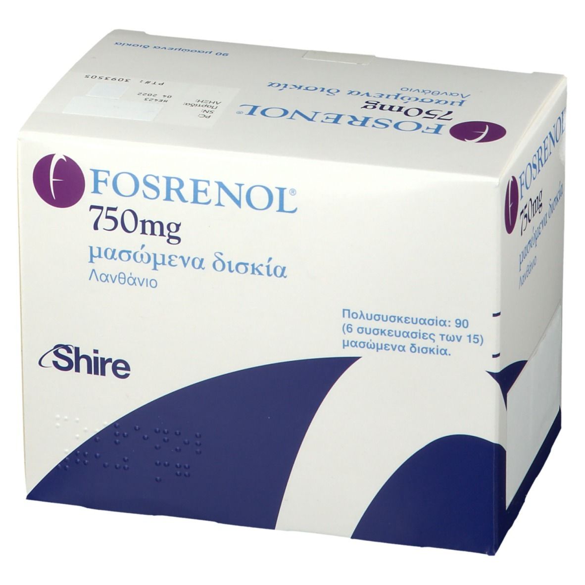 FOSRENOL 750 mg Kautabletten 90 St mit dem E-Rezept kaufen - Shop Apotheke