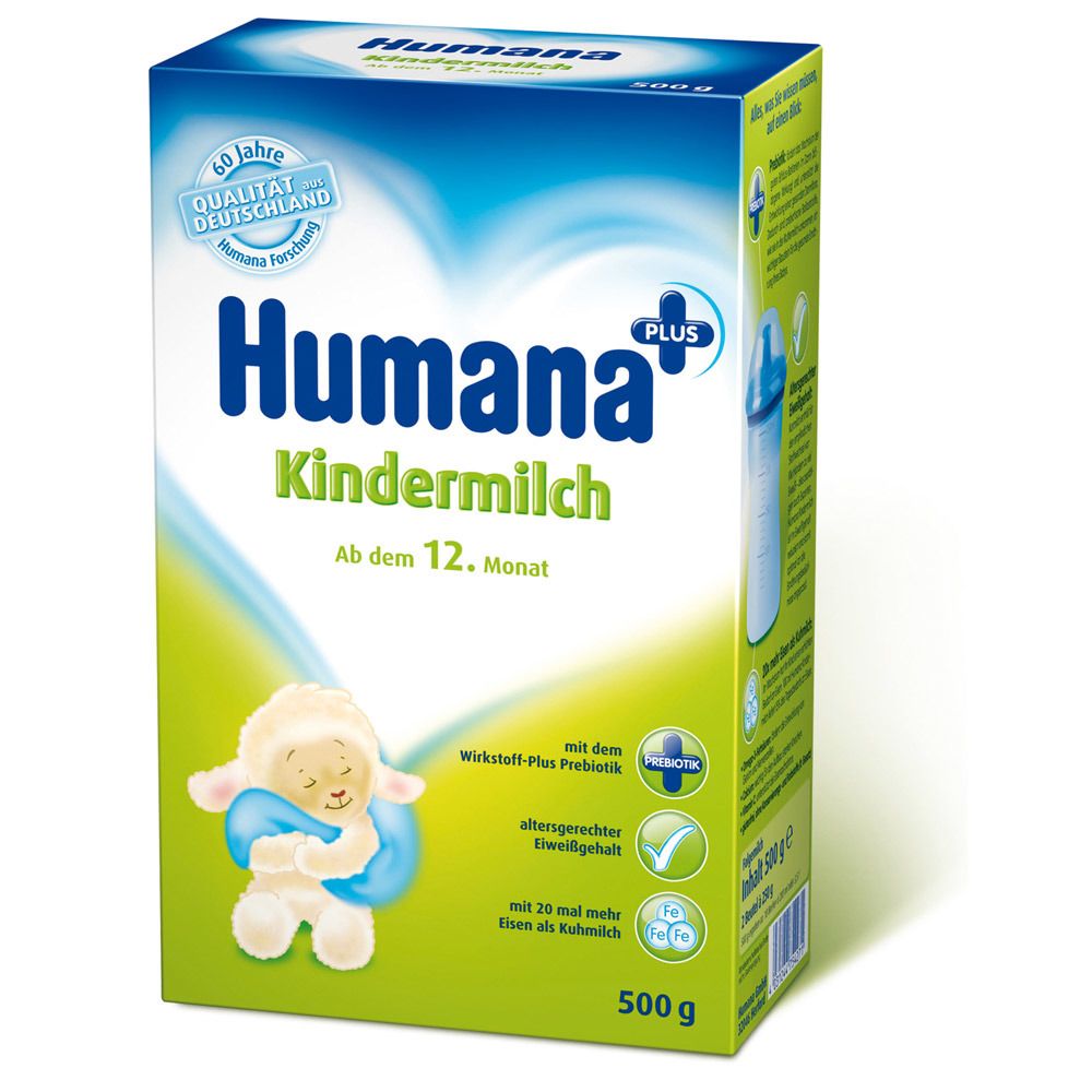 Humana Kindermilch mit Prebiotik 500 g - Shop Apotheke