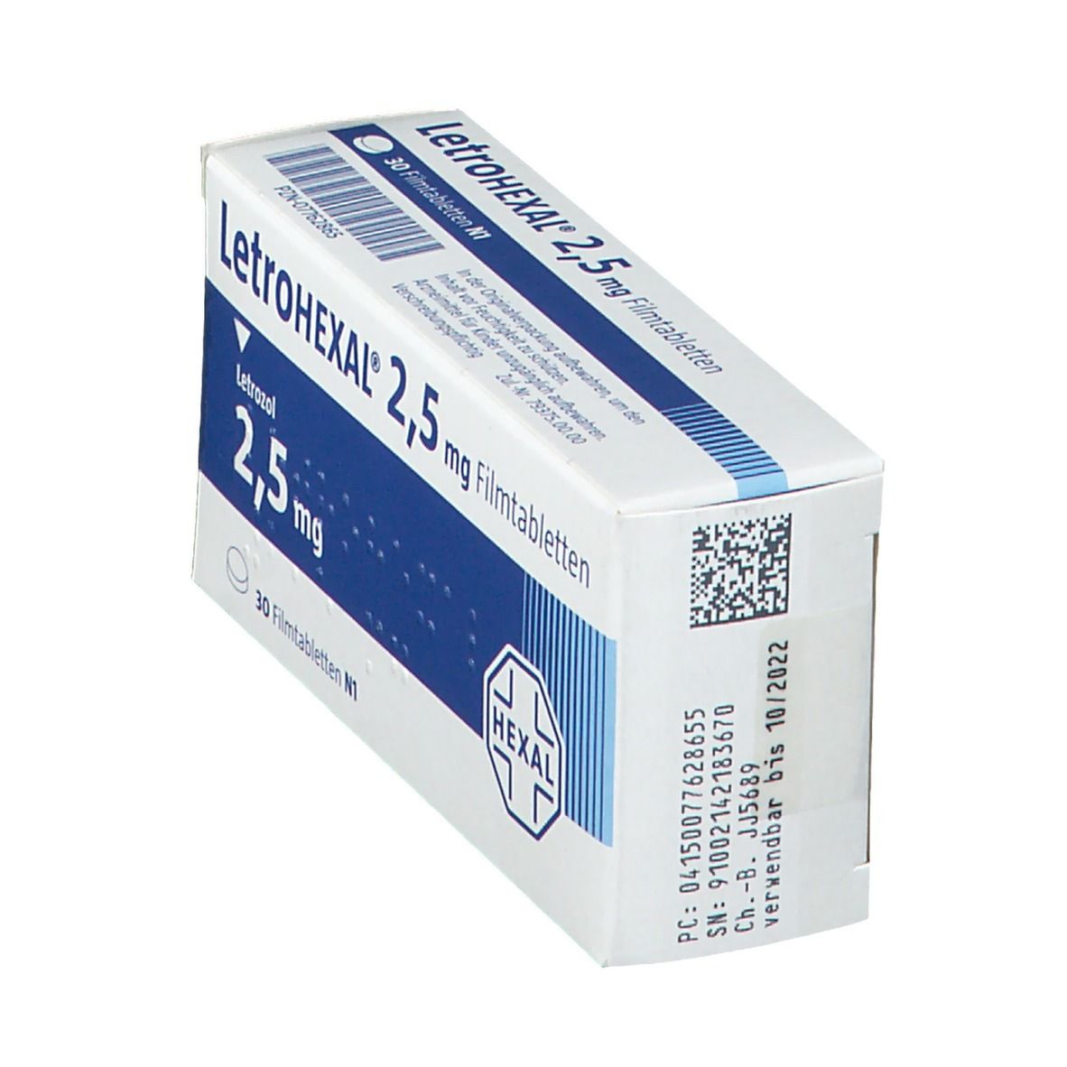 LetroHEXAL® 2,5 mg 30 St mit dem E-Rezept kaufen - Shop Apotheke