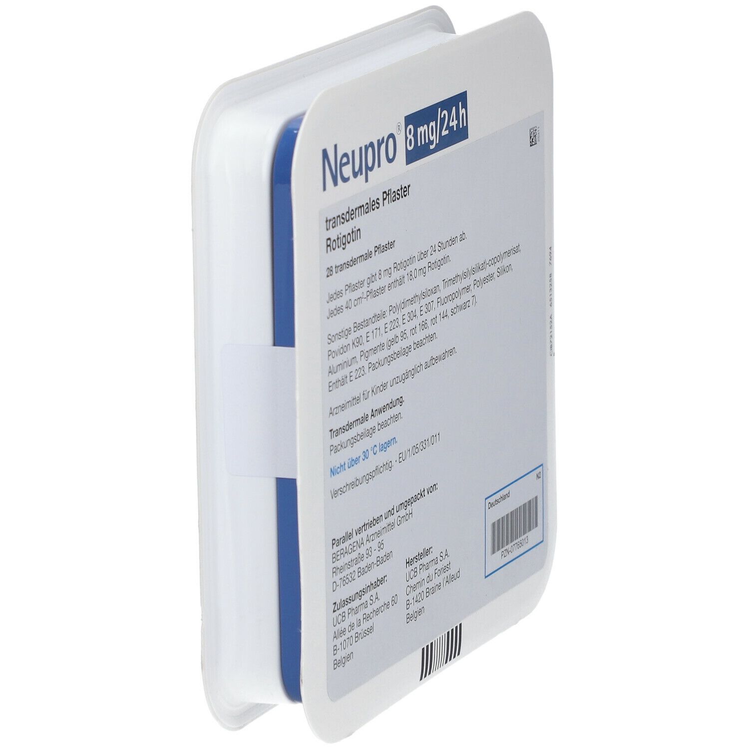 Neupro 8 mg/24h 28 St mit dem E-Rezept kaufen - Shop Apotheke