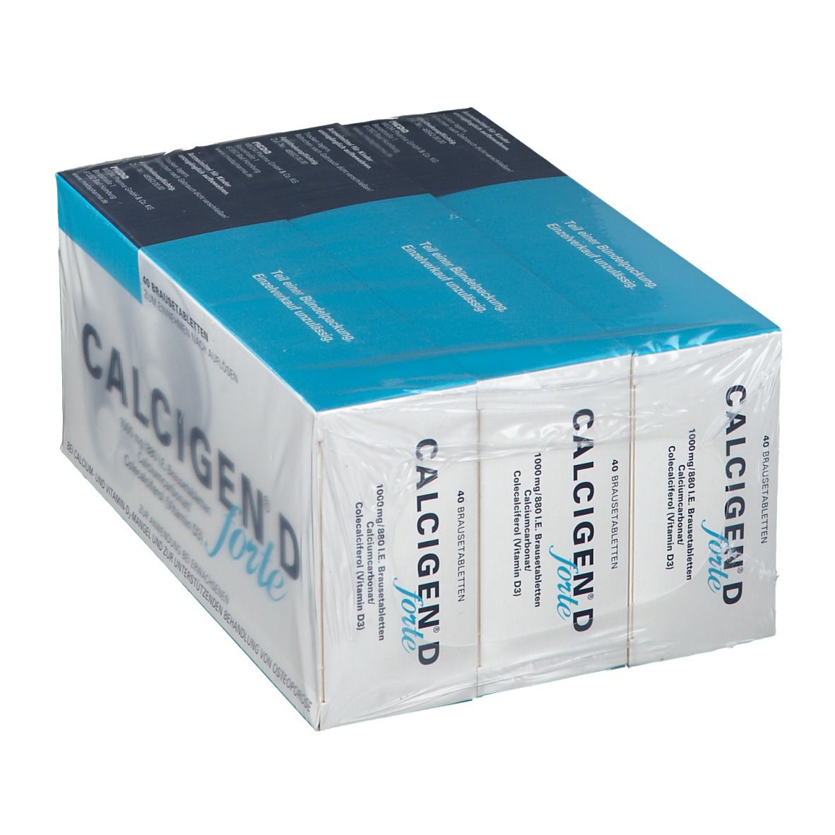 CALCIGEN® D forte 1000 mg/880 I.E. Brausetabletten 120 St - Shop Apotheke