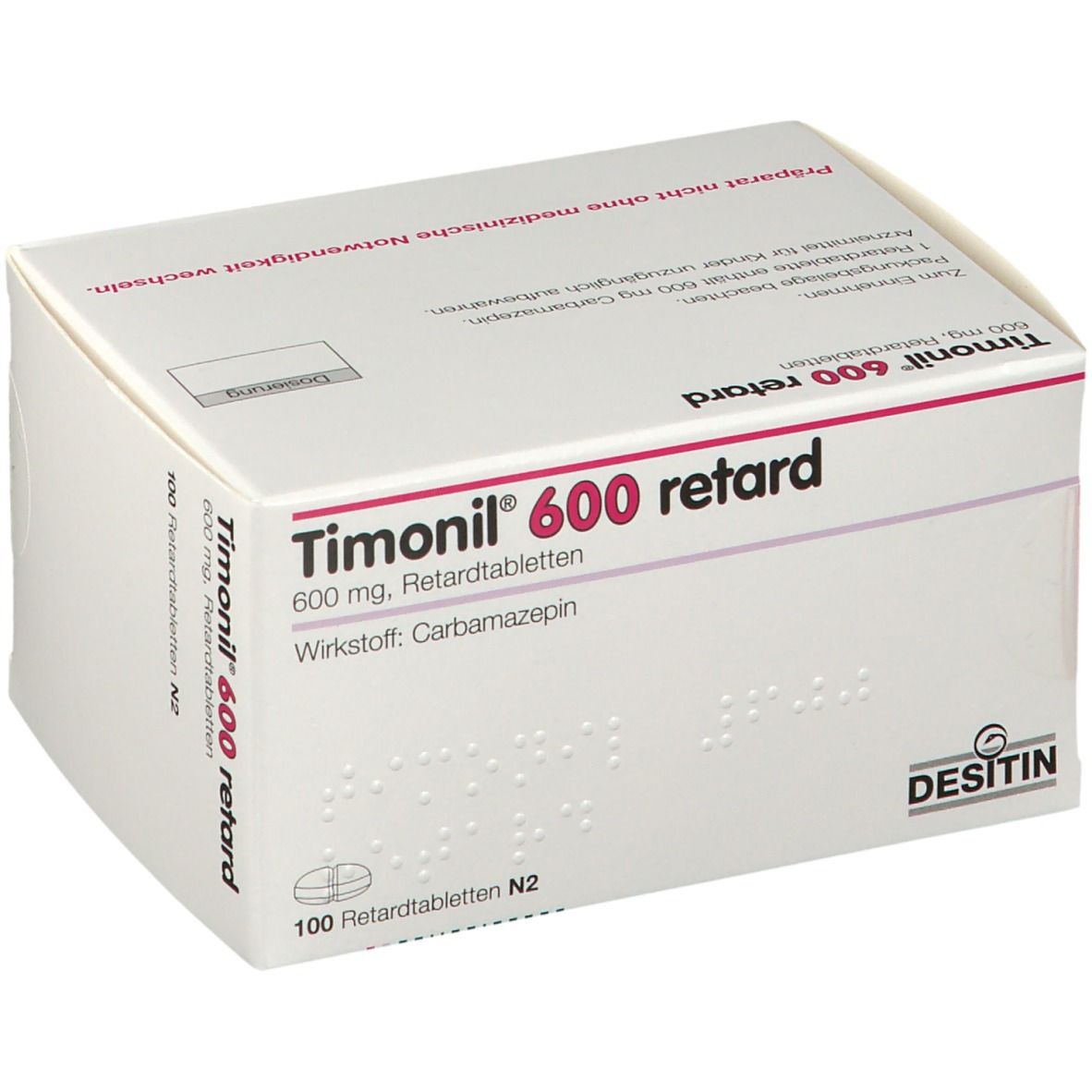 Timonil 600 100 St mit dem E-Rezept kaufen - Shop Apotheke