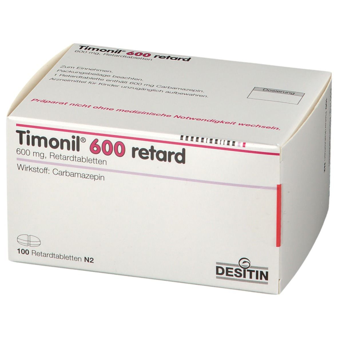 Timonil 600 100 St mit dem E-Rezept kaufen - Shop Apotheke