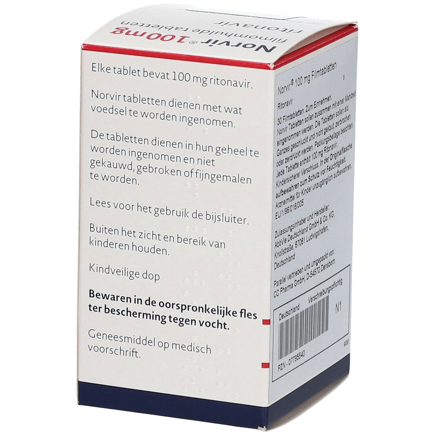 Norvir 100 mg 30 St mit dem E-Rezept kaufen - Shop Apotheke