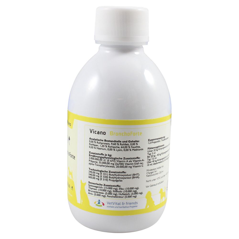 Vicano BronchoForte 250 ml - Shop Apotheke
