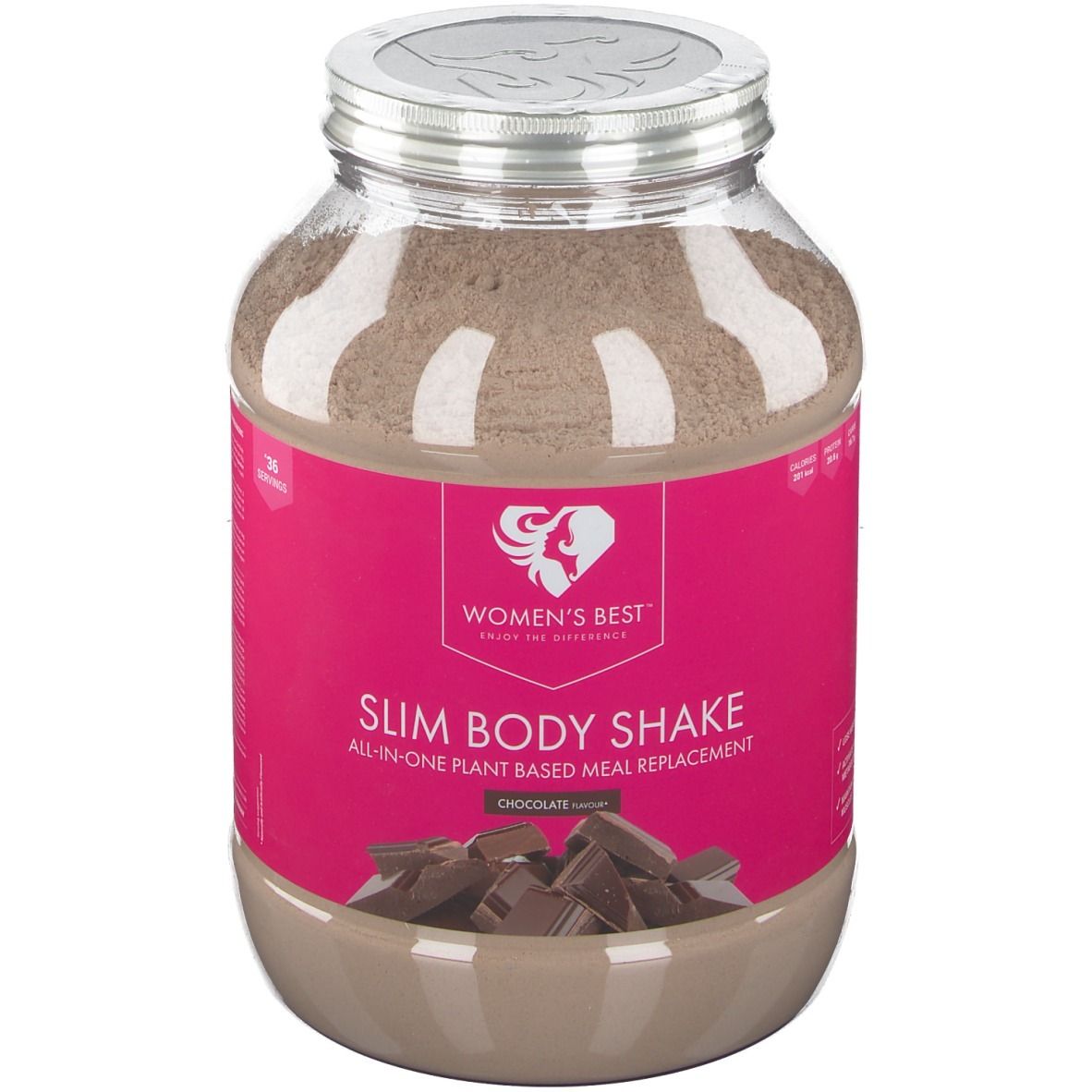 WOMENS BEST Slim Body Shake Schokolade 1200 g - Shop Apotheke