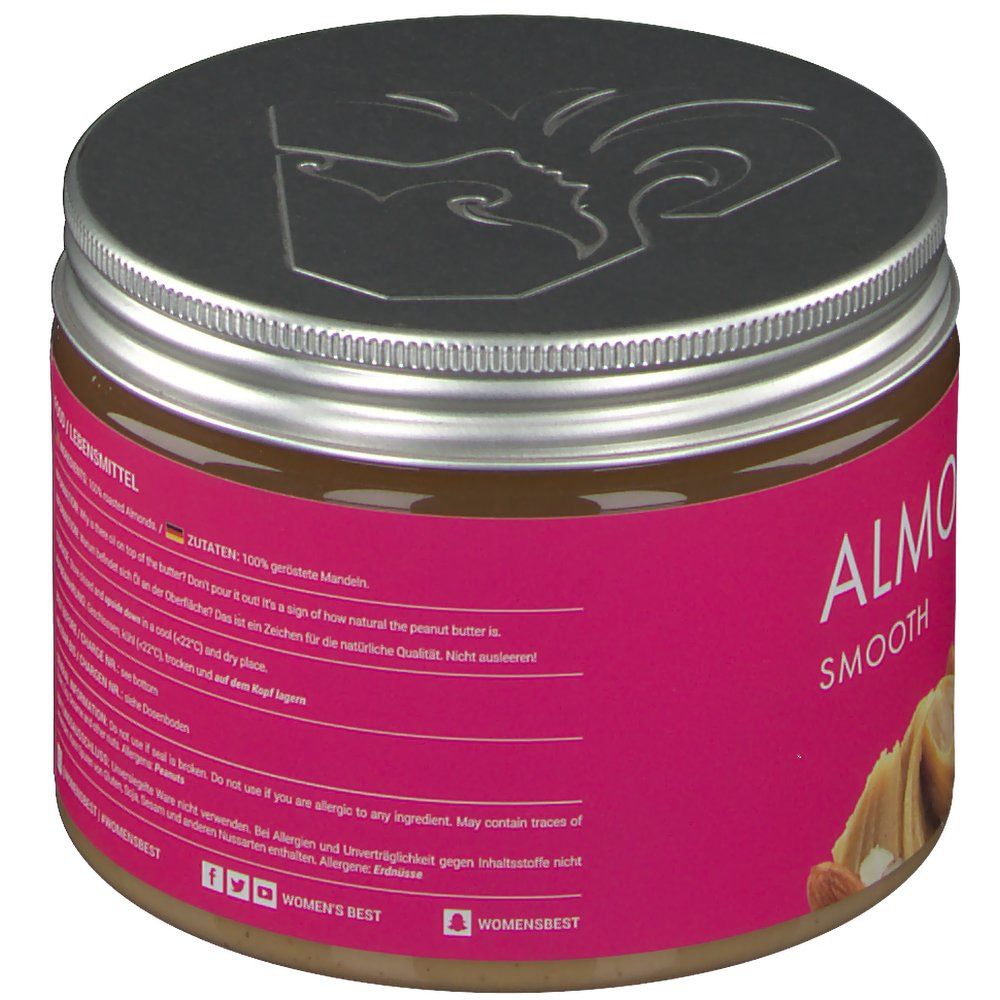 WOMEN'S BEST - Mandelbutter - Smooth 500 g - Shop Apotheke