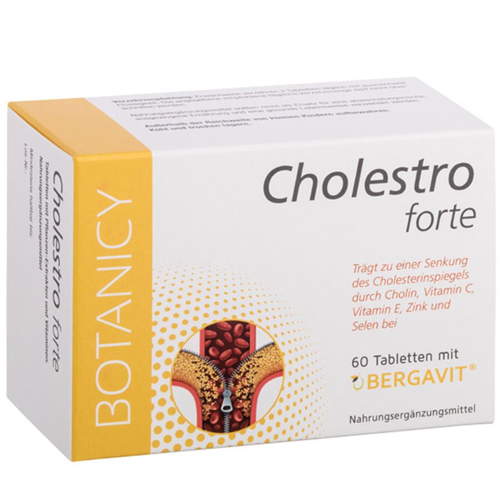 BOTANICY Cholestro forte 60 St - Shop Apotheke