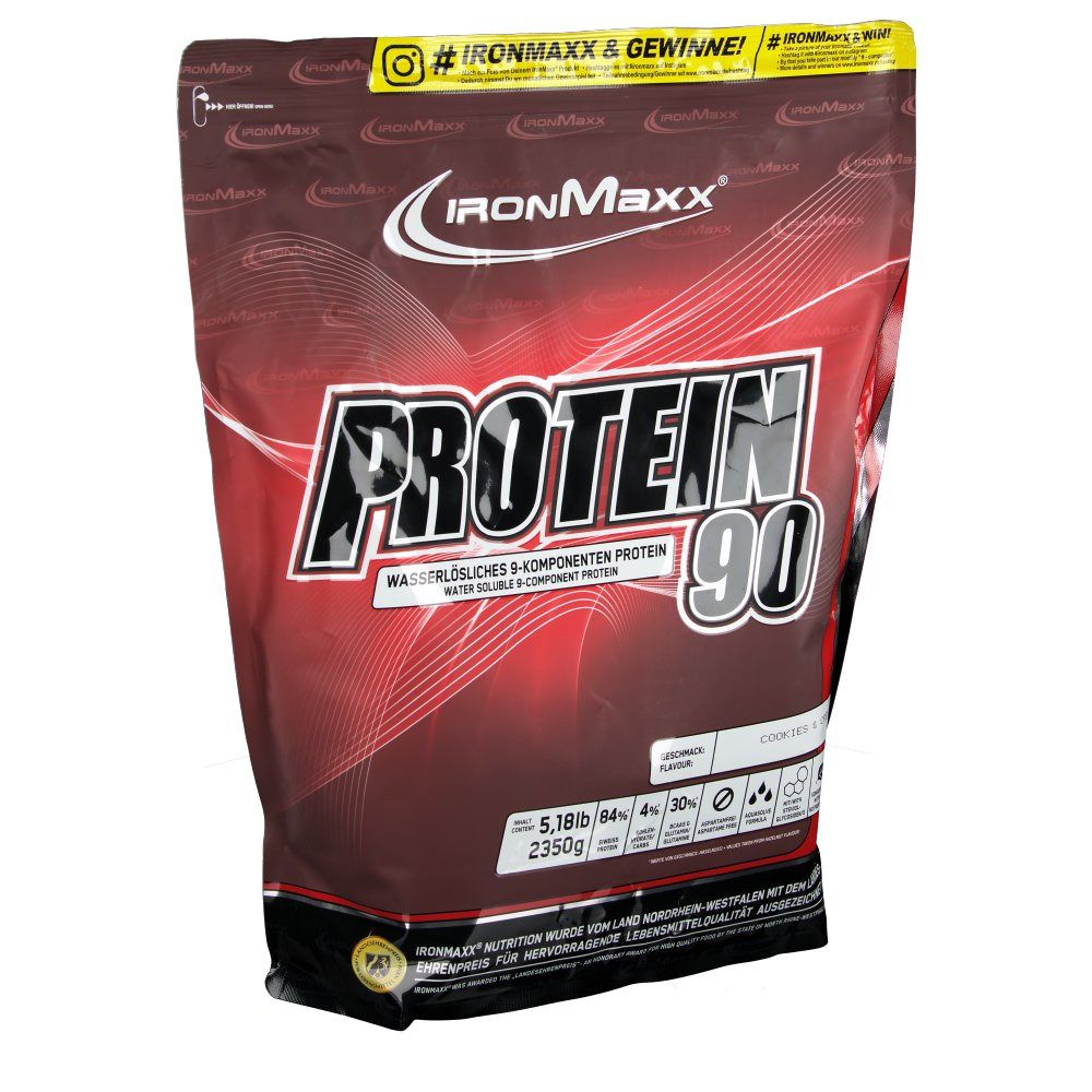 IronMaxx Protein 90, Cookies-Cream 2350 g - shop-apotheke.at