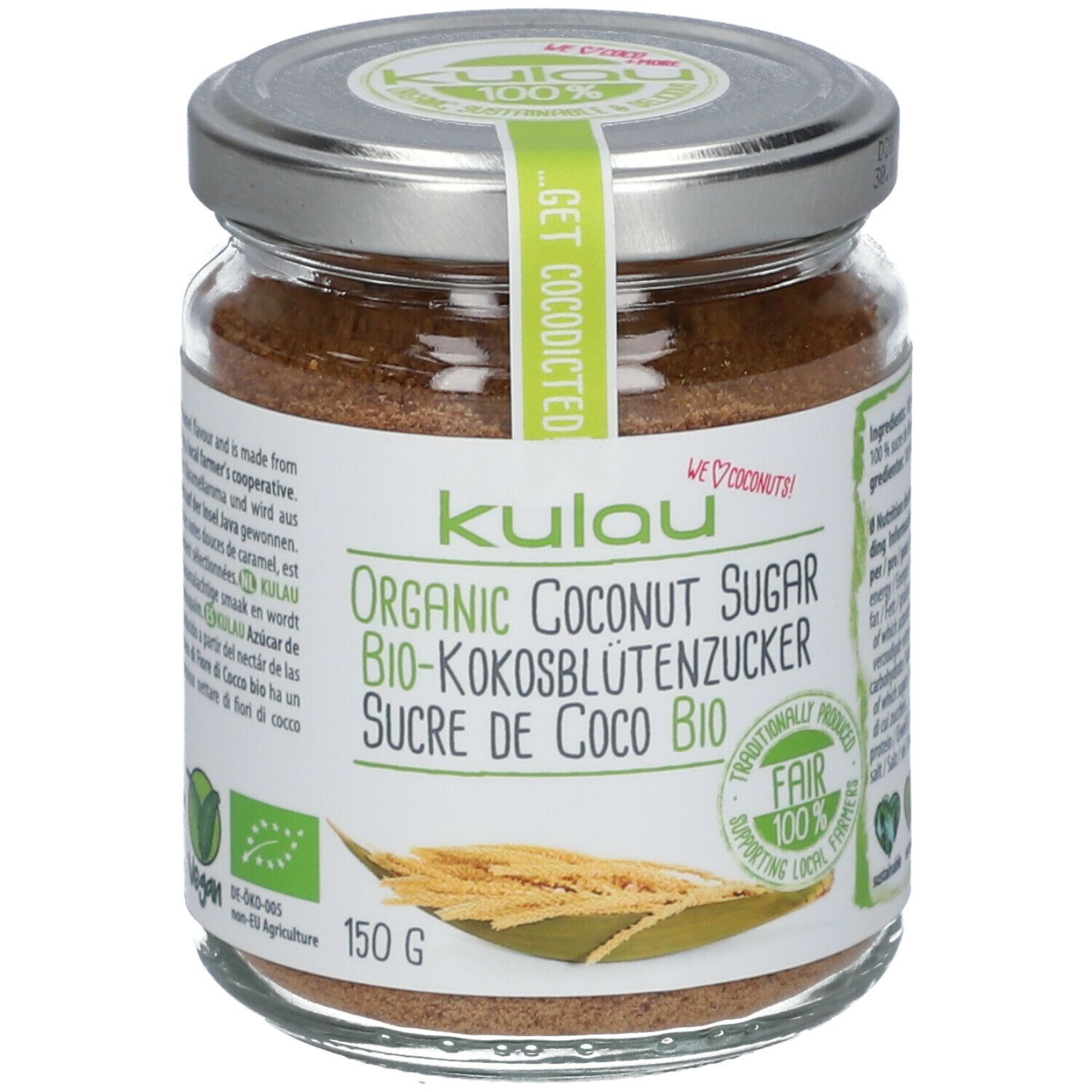 Kulau BIO-KOKOSBLÜTENZUCKER 150 g - Shop Apotheke