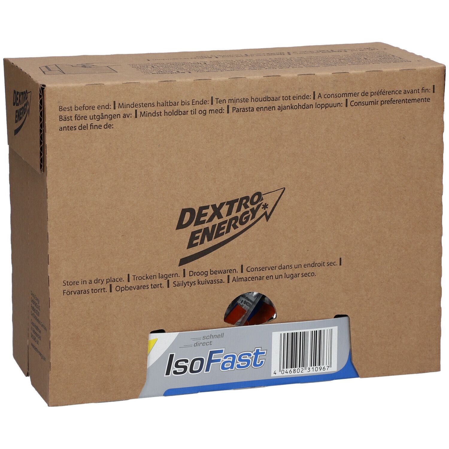Dextro Energy Iso Fast, Red Orange 12x56 g - Shop Apotheke