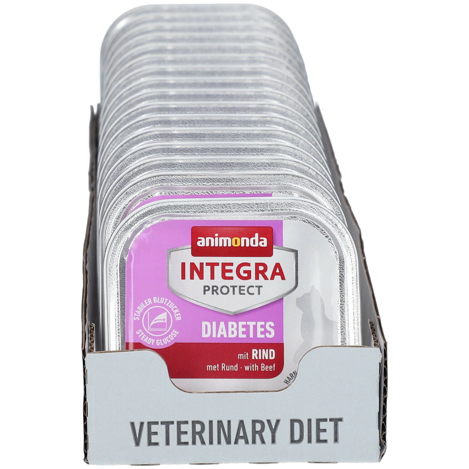 animonda Integra Protect Diabetes Rind 16x100 g - Shop Apotheke