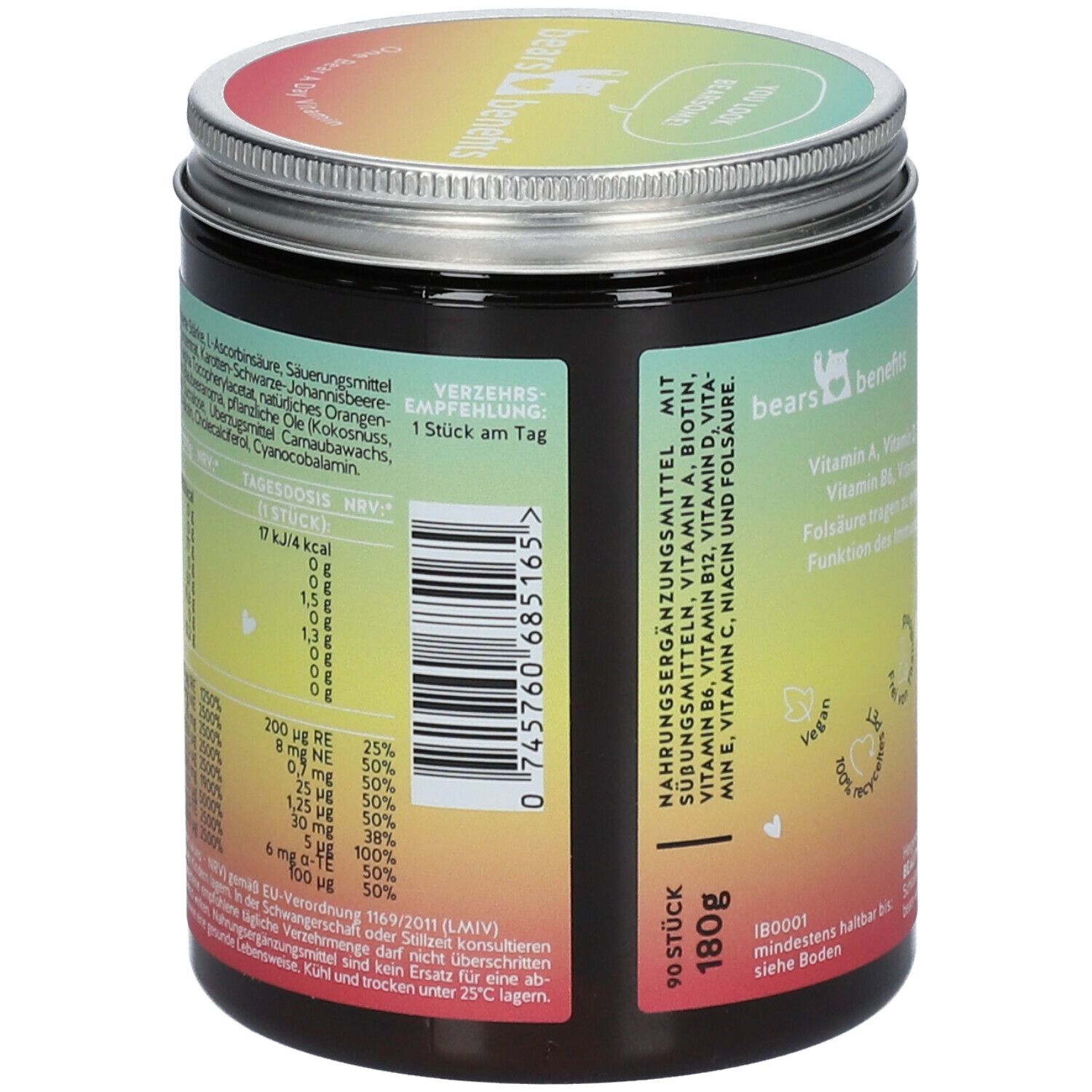 Bears with Benefits One Bear a Day Vitamin Immun 90 St - shop-apotheke.com