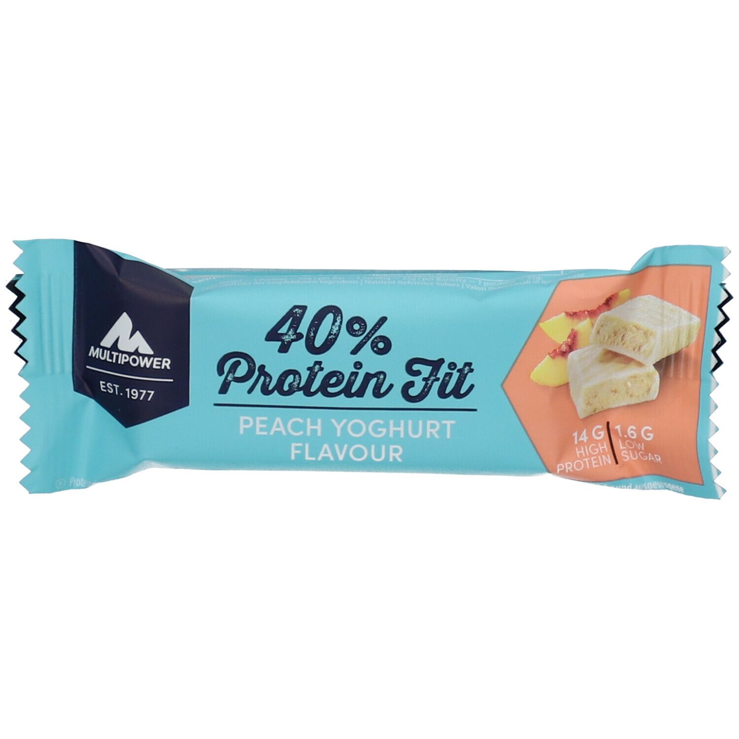 Multipower 40 % Protein Fit Peach Vanilla 35 g - shop-apotheke.at