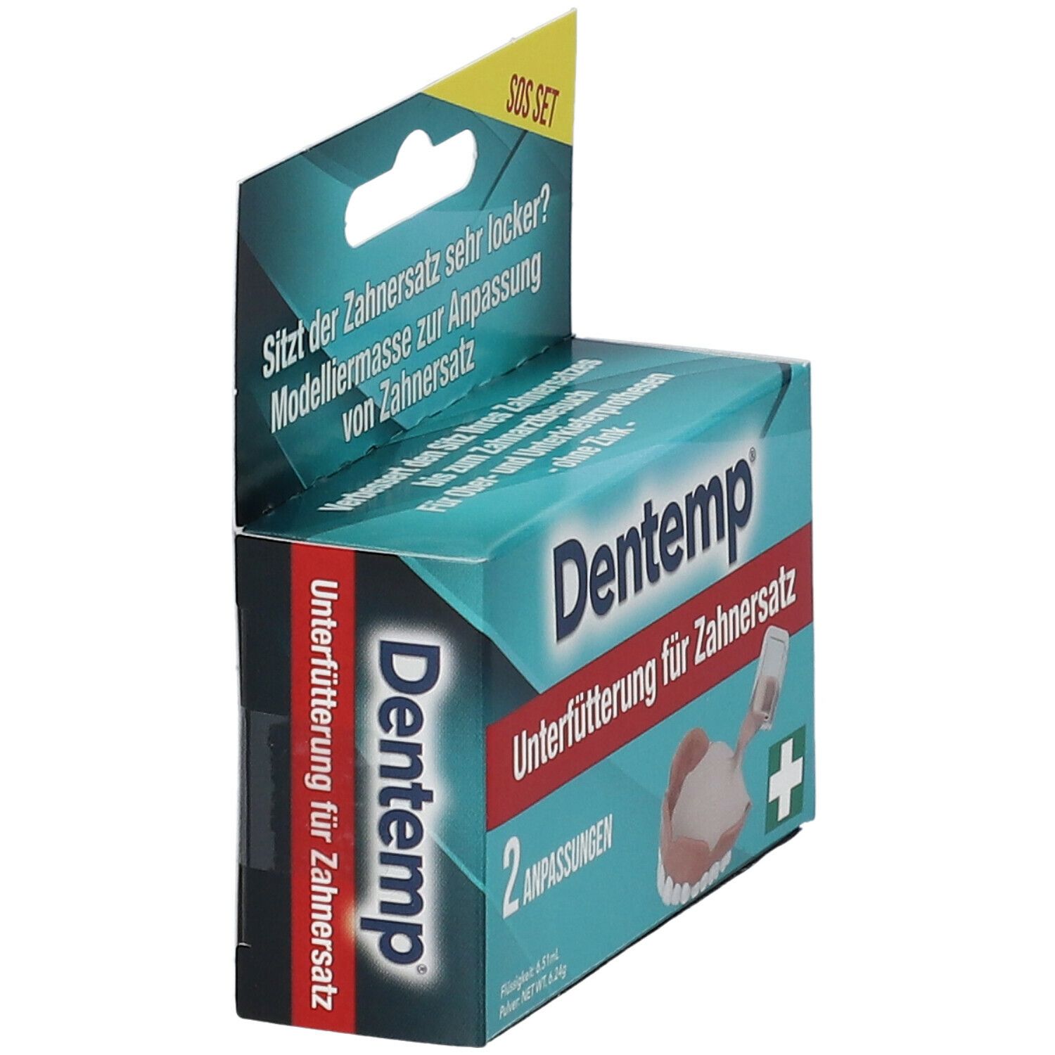 Dentemp® Zahnersatzunterfütterung 1 St - Shop Apotheke