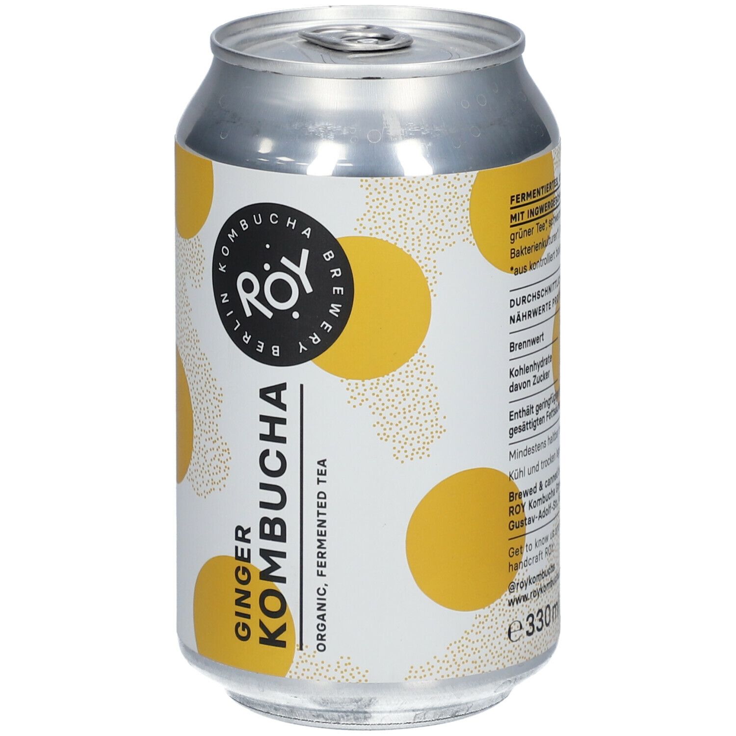 ROY Ginger Kombucha 330 ml - Shop Apotheke