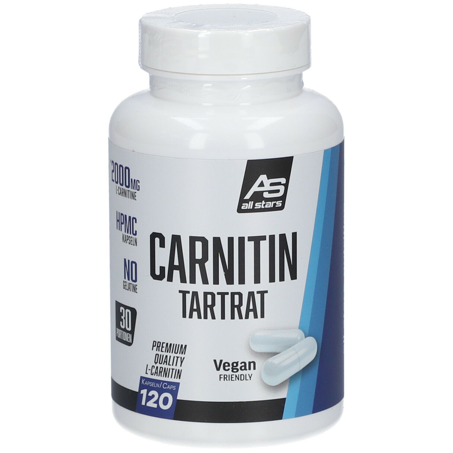 All Stars® Carnitin Tartrat 120 St - Shop Apotheke