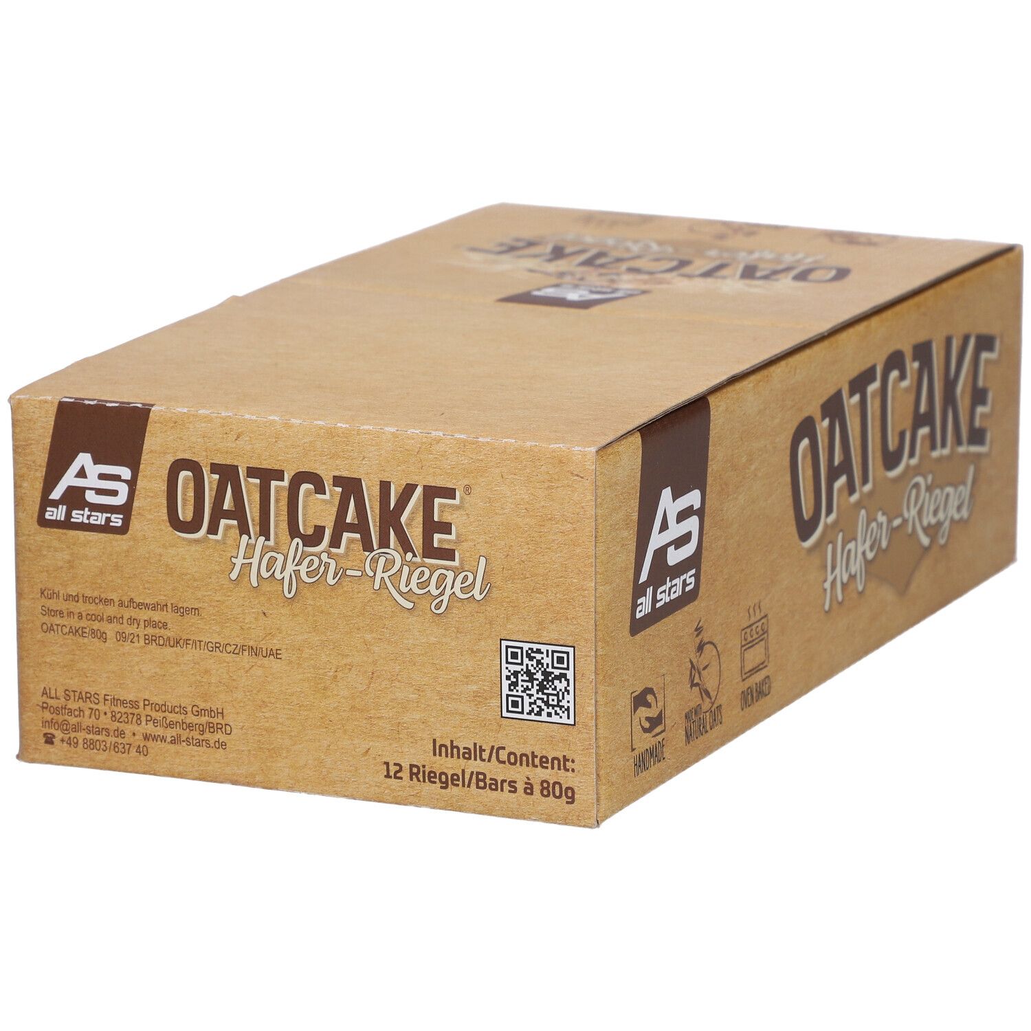 All Stars® Oatcake Hafer-Riegel Chocolate 12x80 g - Shop Apotheke