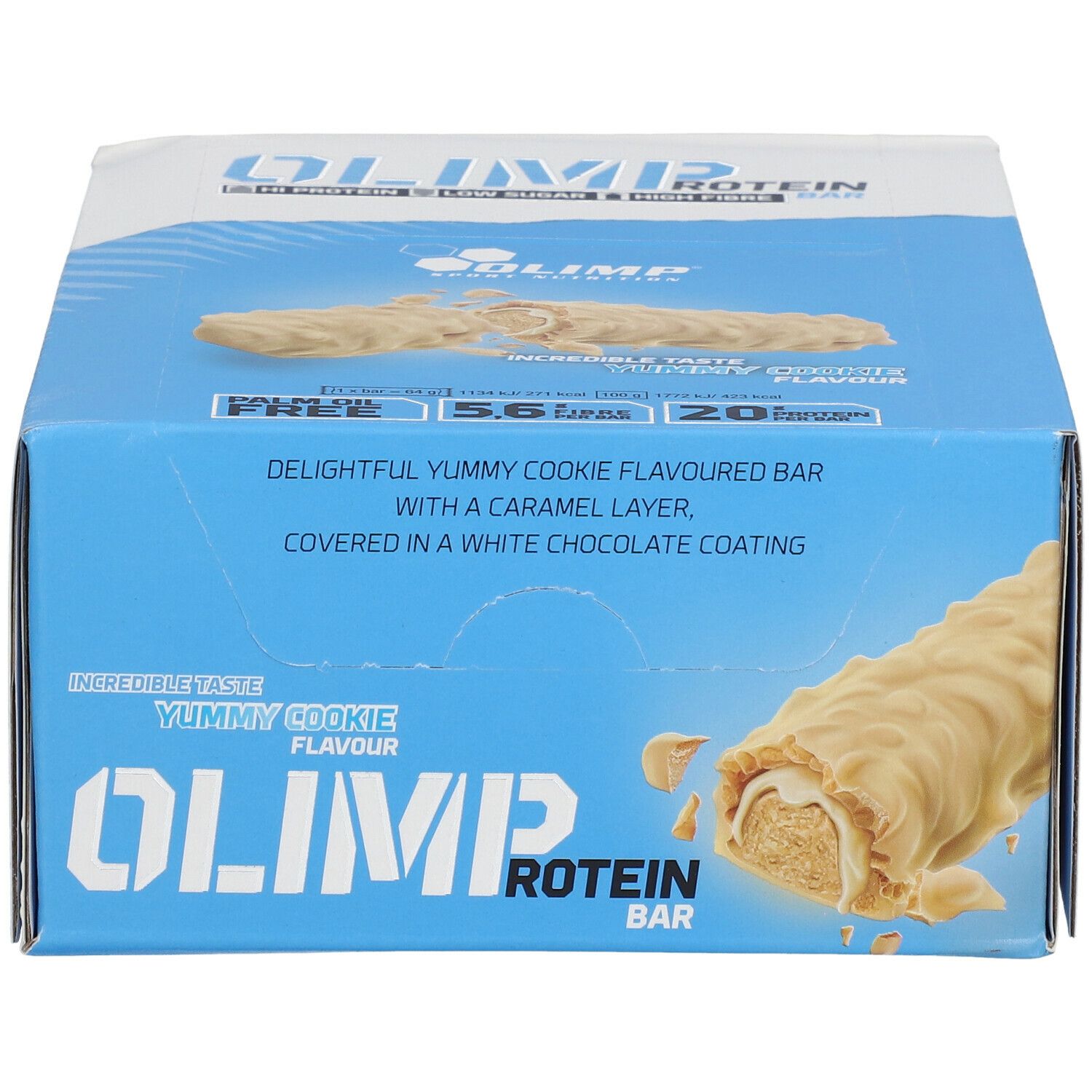 OLIMP® PROTEIN BAR Yummy Cookie 12x64 g - Shop Apotheke