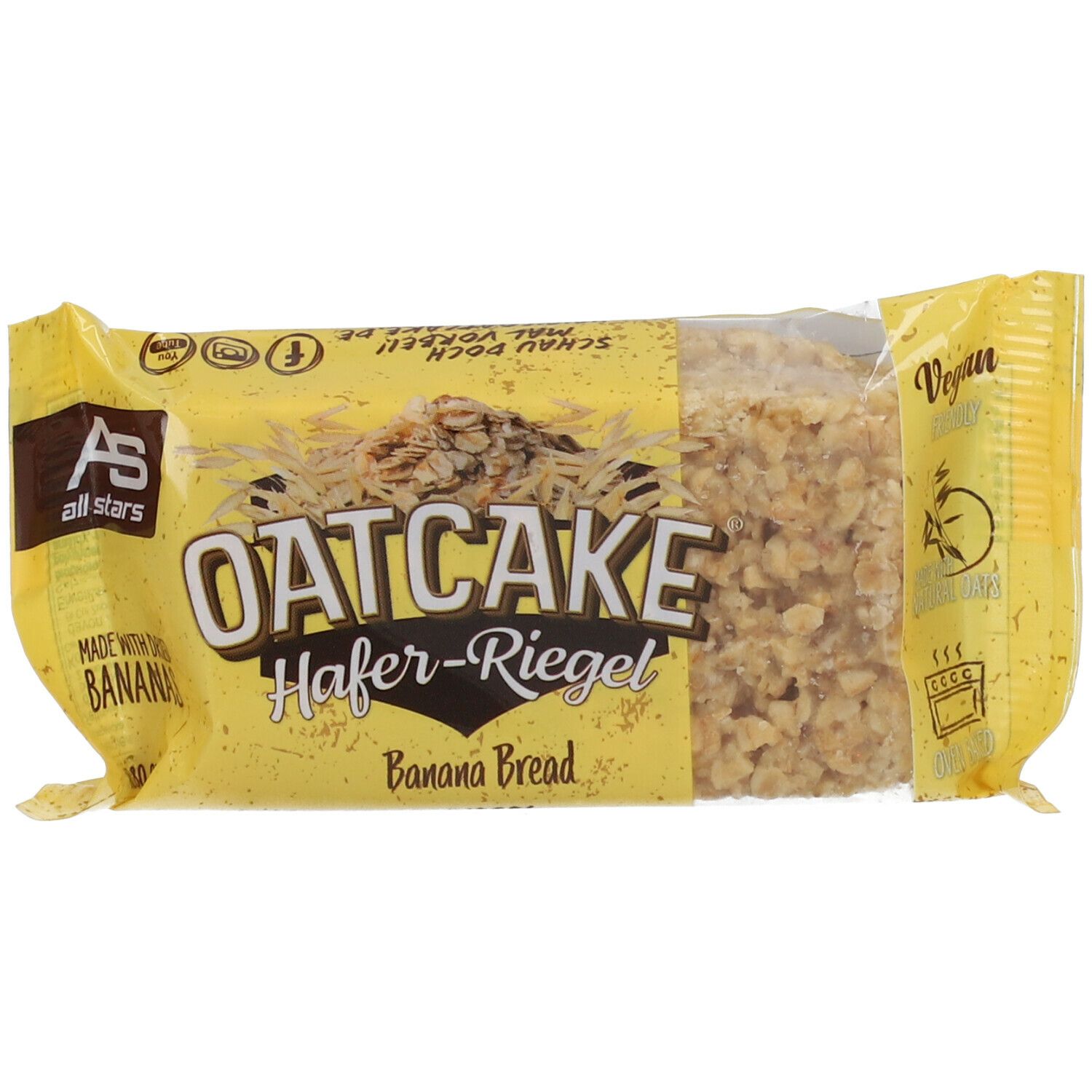 All Stars® OATCAKE Hafer-Riegel Banana Bread 80 g - Shop Apotheke
