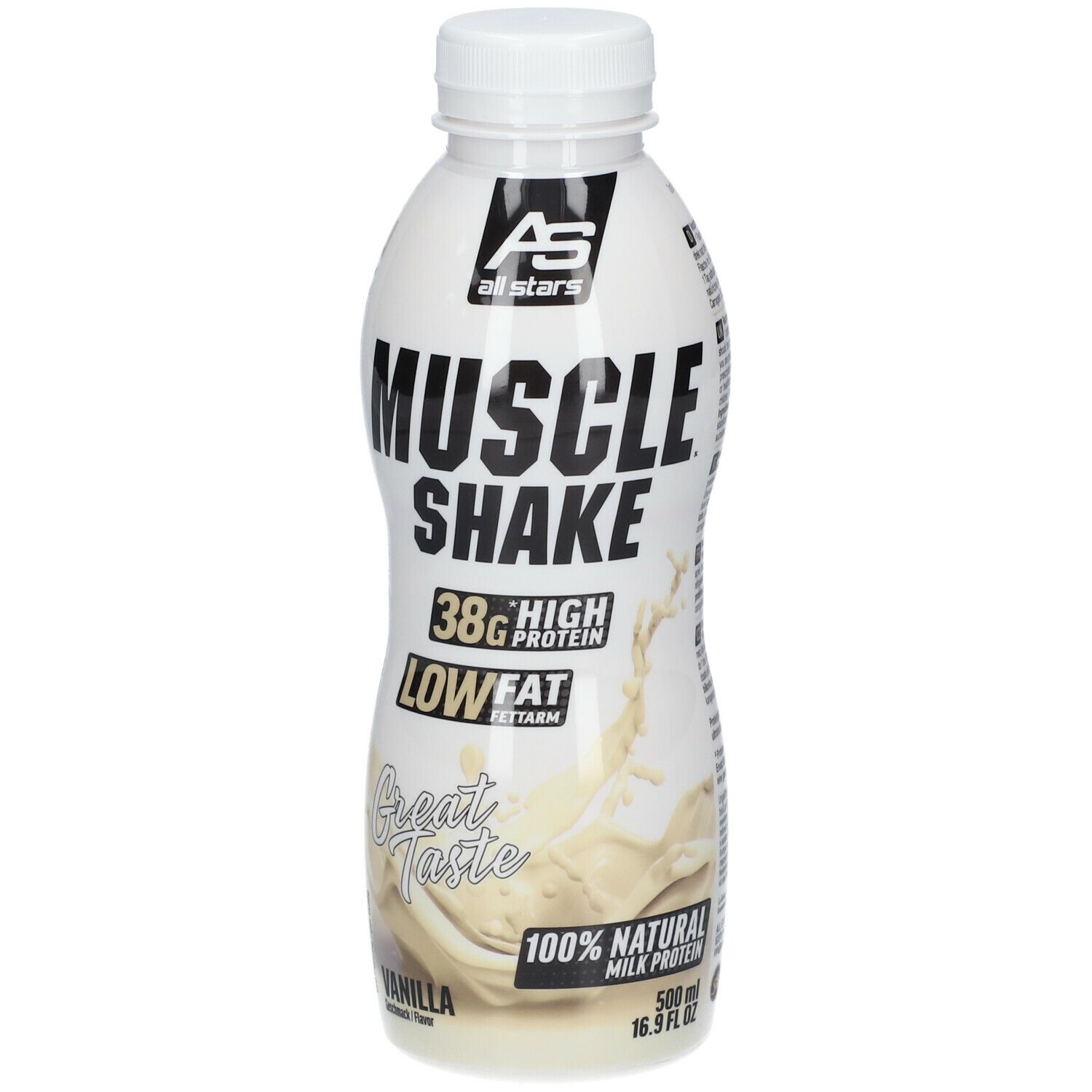 All Stars® MUSCLE SHAKE VANILLE 500 ml - shop-apotheke.com