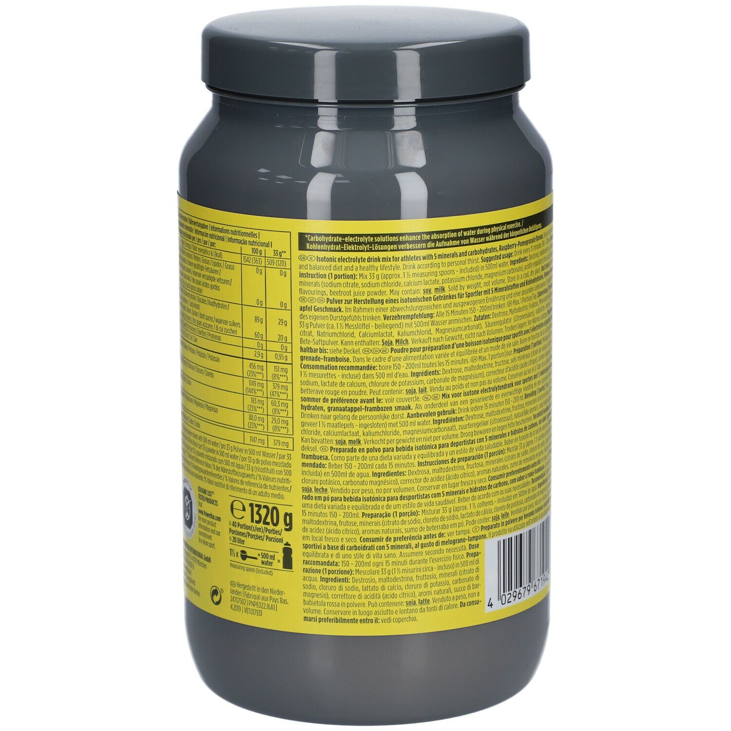 PowerBar® Isoactive Red Fruit Punch 1320 g - Shop Apotheke