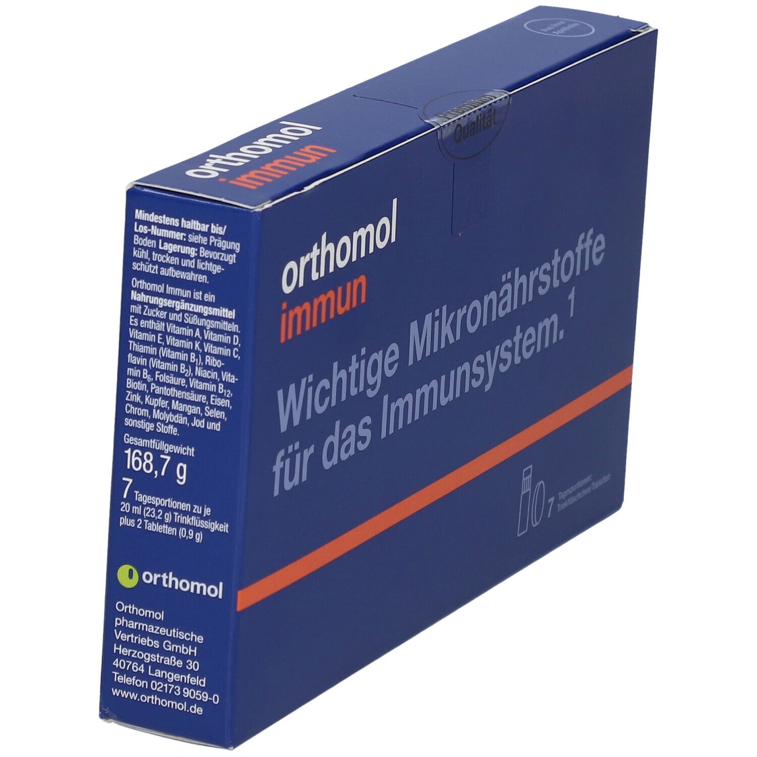 B. Orthomol Immun 7 Fläschchen 7 St - Shop Apotheke