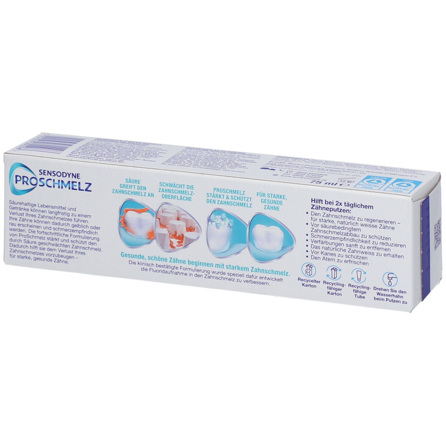 Sensodyne ProSchmelz Sanft Weiss Plus 75 ml - shop-apotheke.at