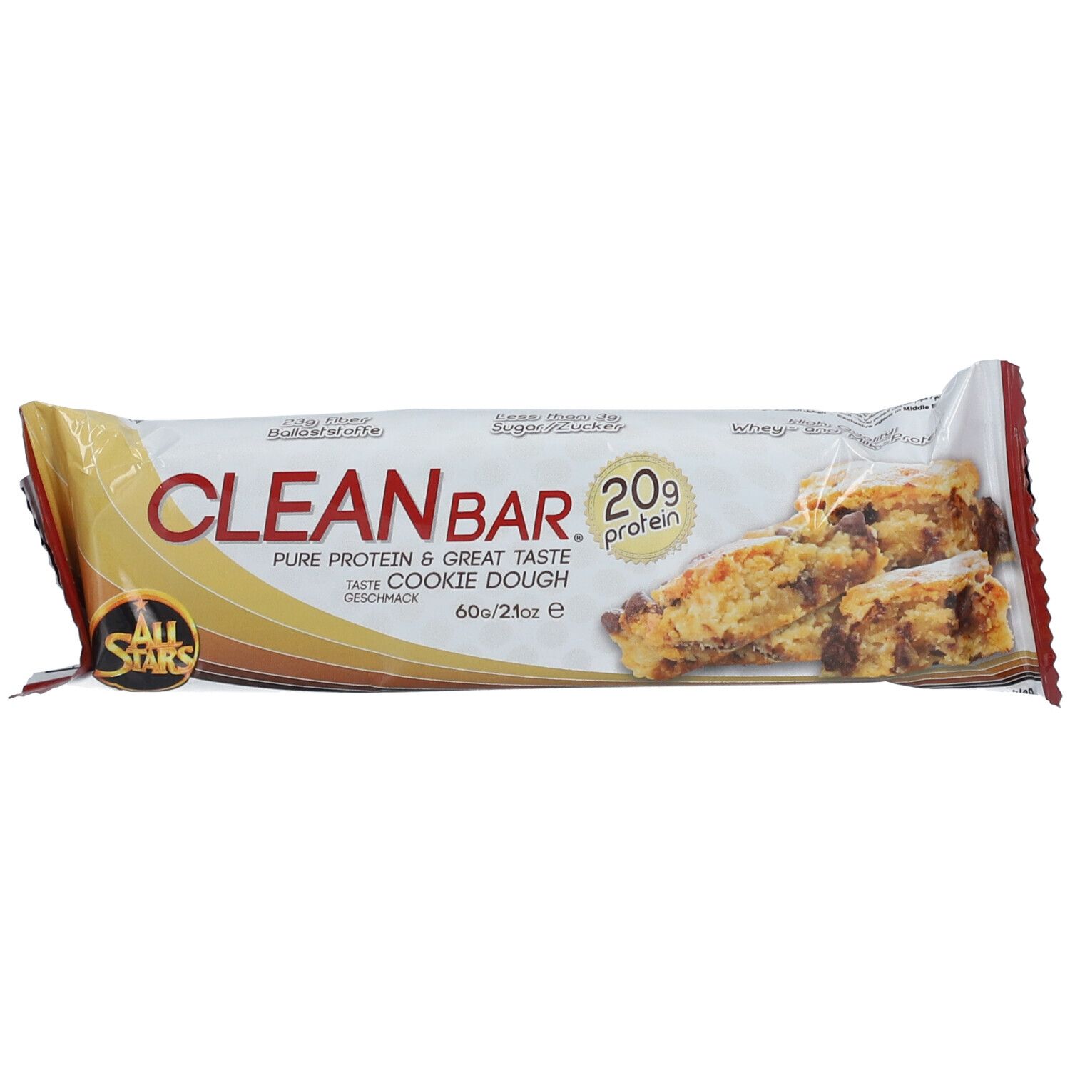ALL STARS Clean Bar Cookie Dough 60 g - Shop Apotheke
