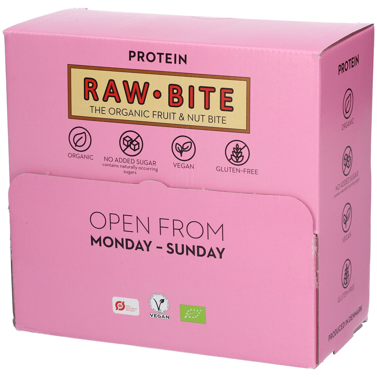 RAWBITE Frucht- & Nussriegel mit 20% Protein 45x15 g - Shop Apotheke