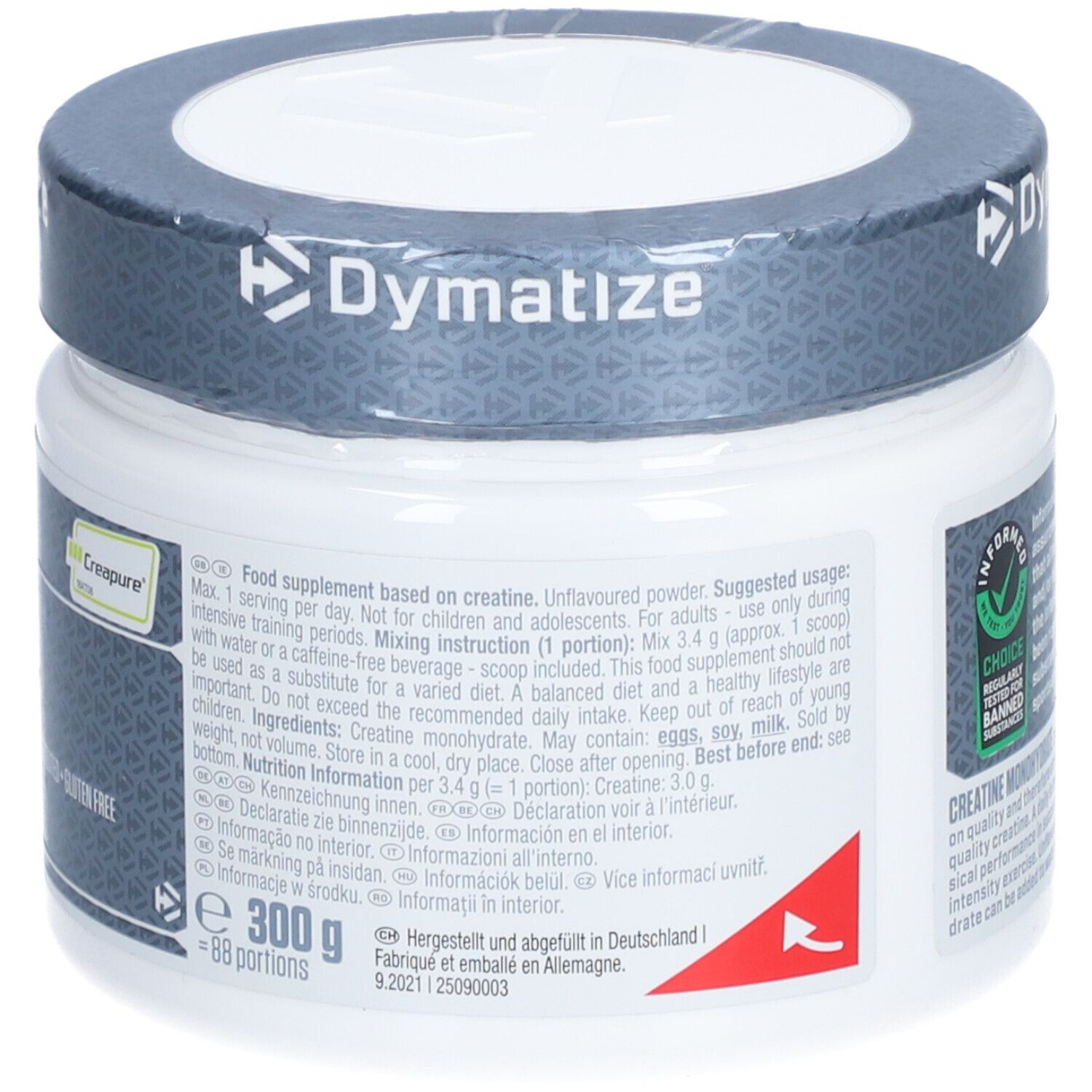 Dymatize® Creatin Monohydrat 300 g - Shop Apotheke