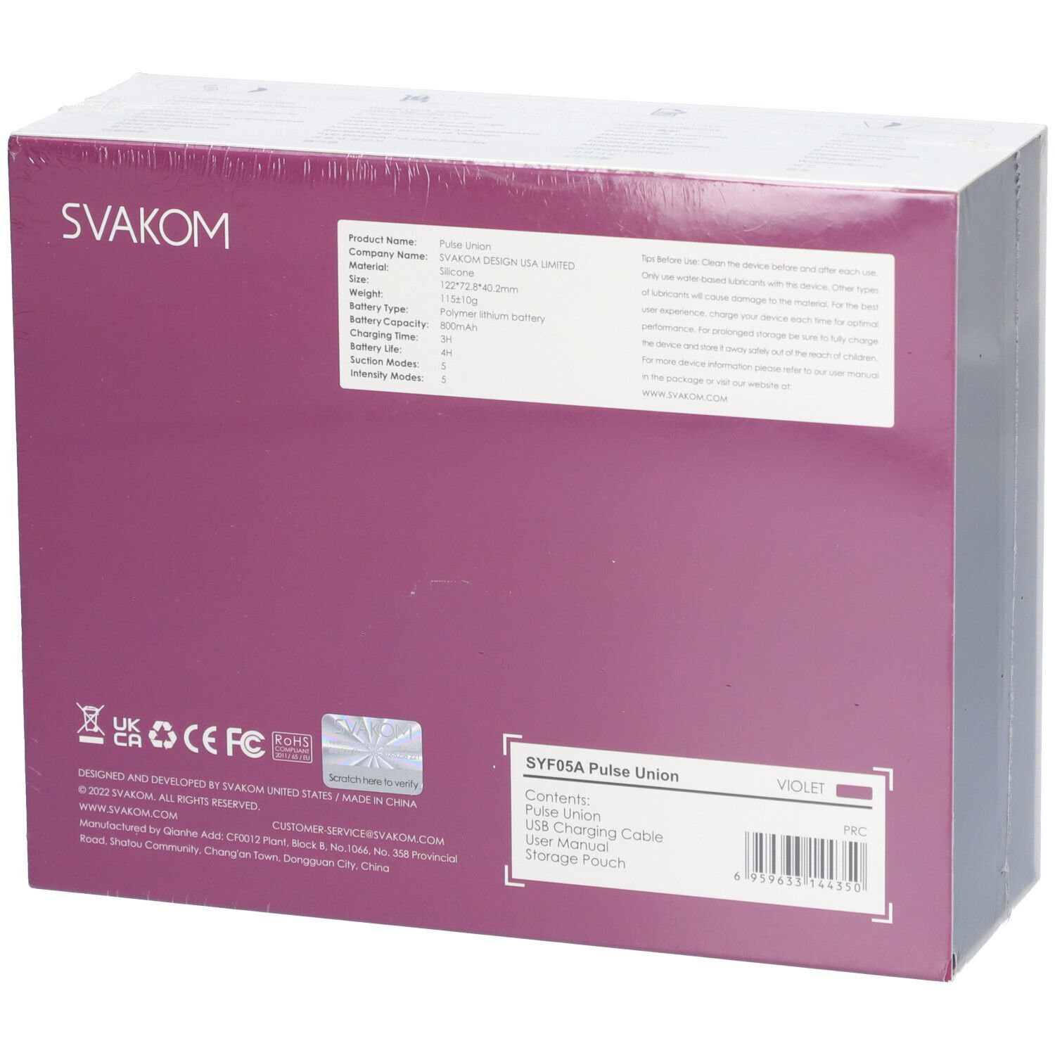 SVAKOM PULSE UNION 1 St - Shop Apotheke