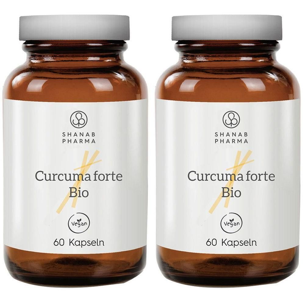 SHANABPHARMA Curcuma Forte Bio 2x60 St - Shop Apotheke