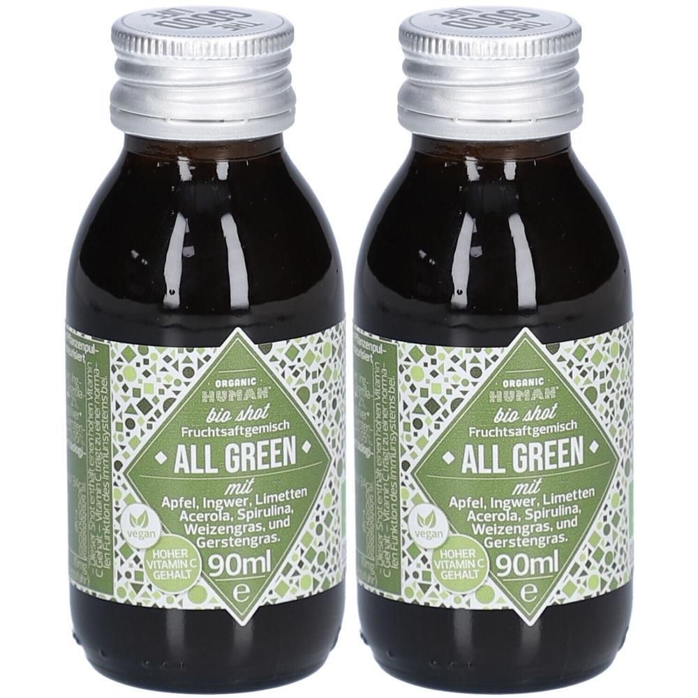 ORGANIC HUMAN Ingwer Shot All Green 2x90 ml - Shop Apotheke