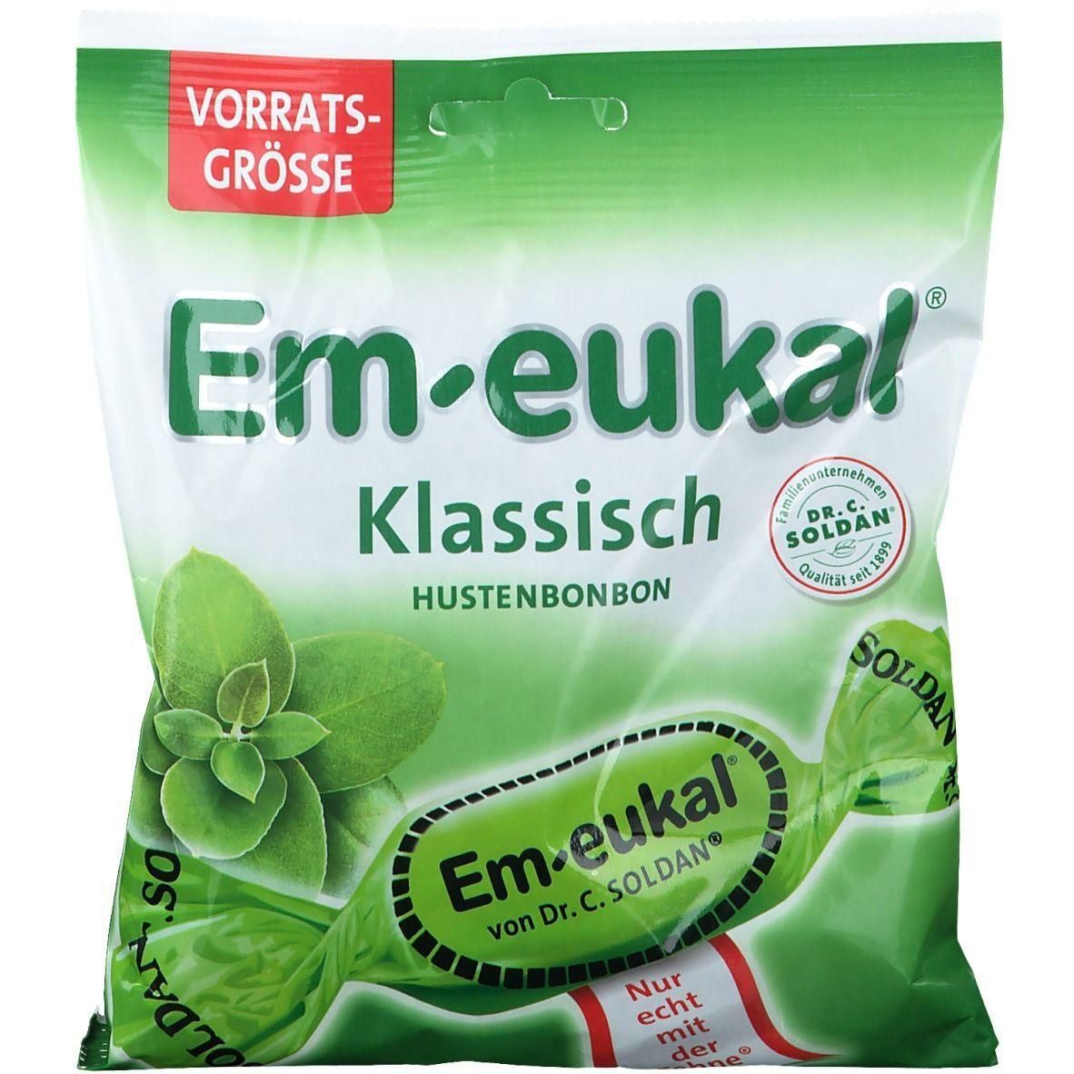 Em-eukal® Klassisch zuckerhaltig 4x150 g - Shop Apotheke